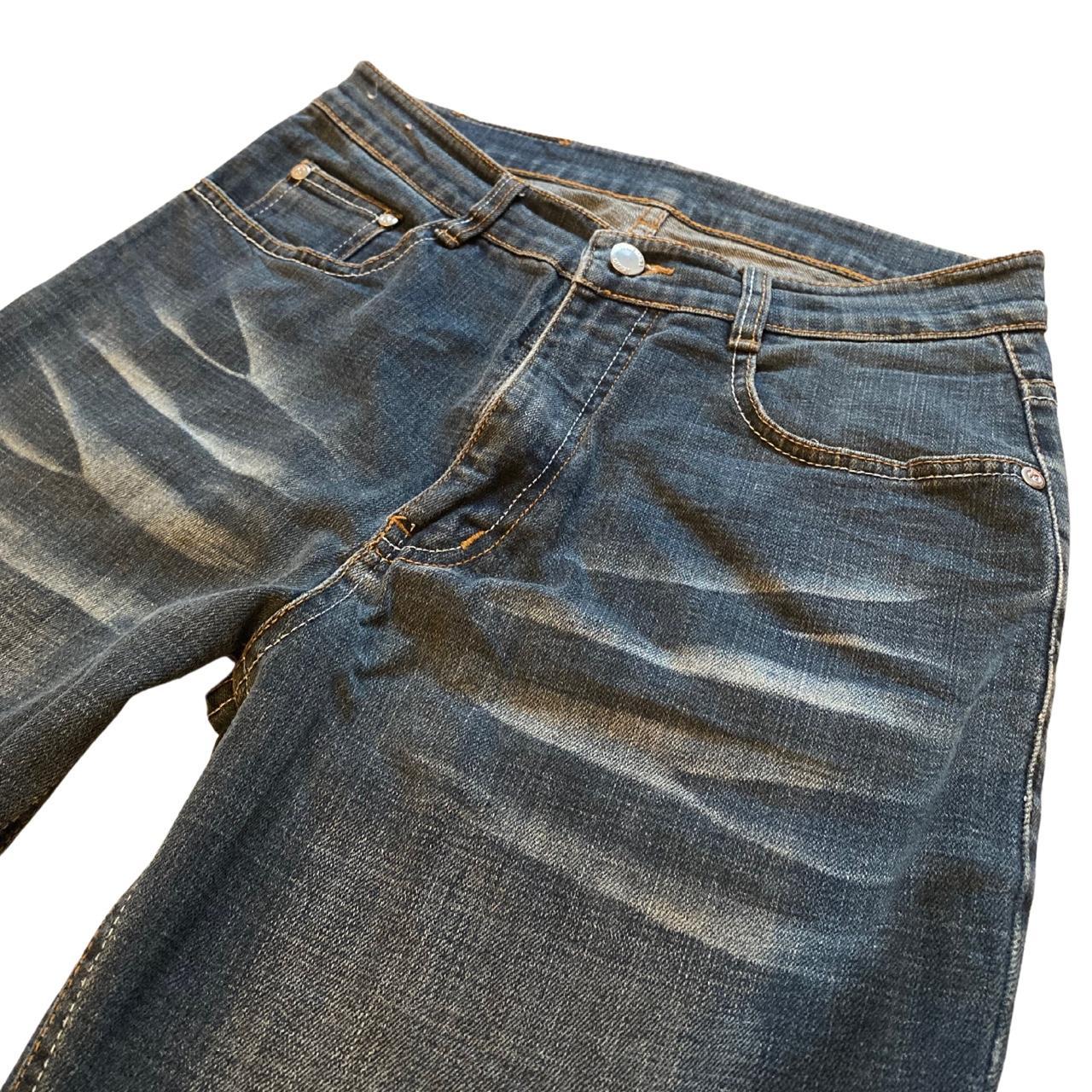 Vintage y2k japanese ENGERHWA jeans. size 32” but | Depop Vintage y2k japanese ENGERHWA jeans. size 32” but | Depop