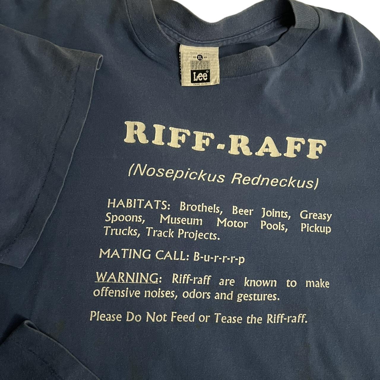 Vintage Riff Raff parody Definition t shirt Good... - Depop