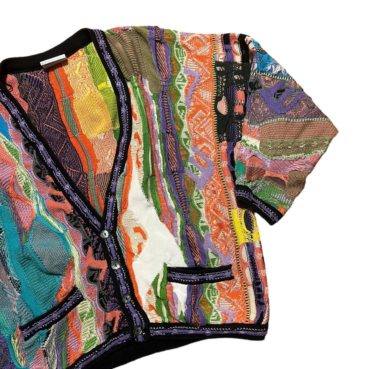 Vintage 90s Coogi Australia Cardigan Chest:... - Depop