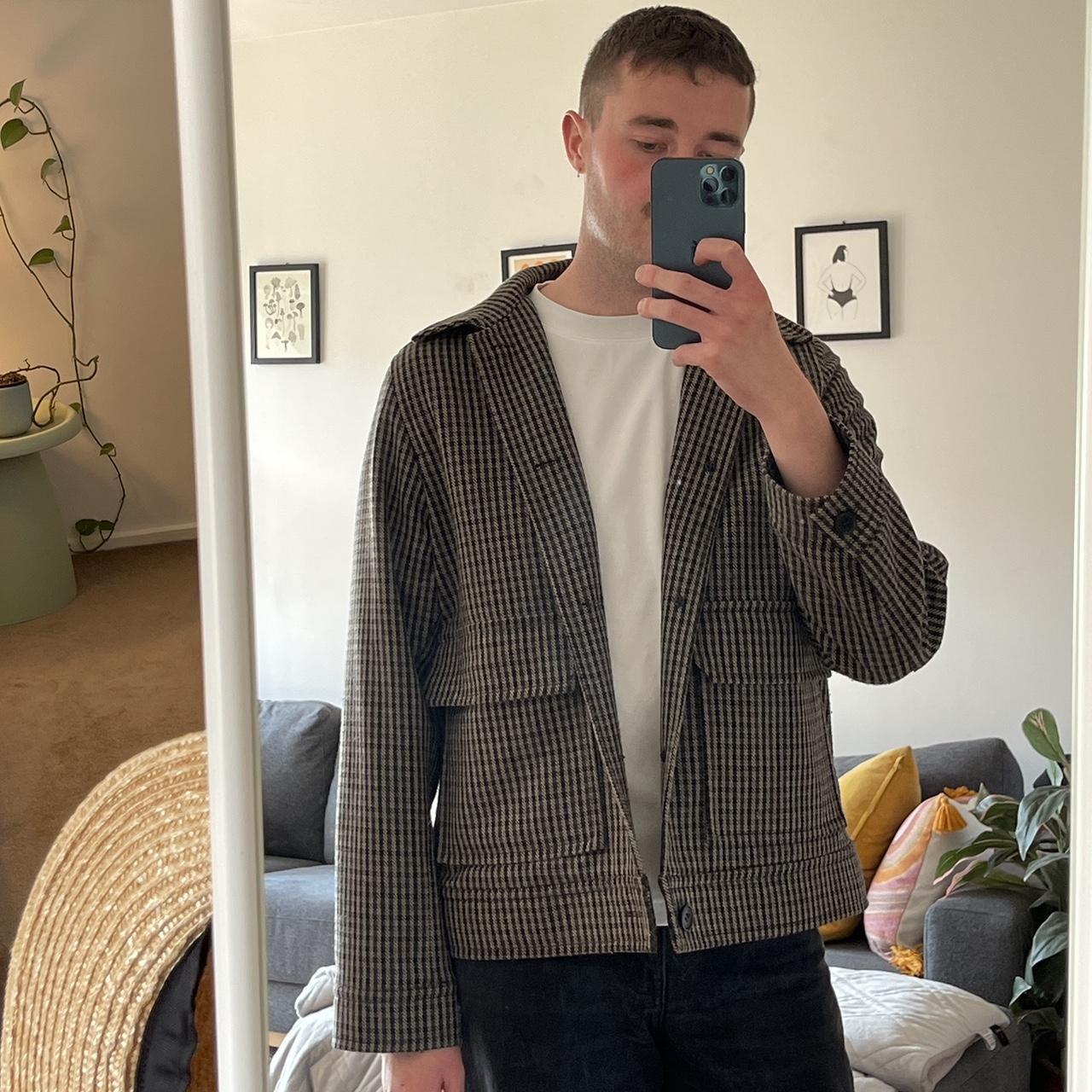 Boxy H&M jacket - great to dress up an outfit or... - Depop