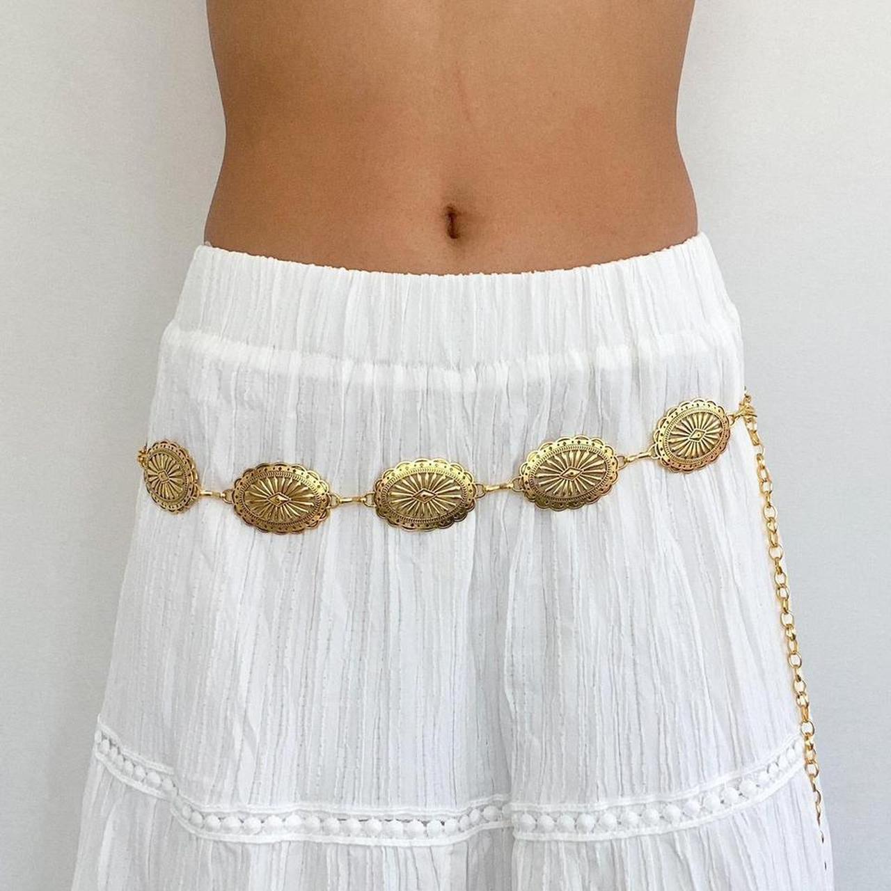 Gold Coin Belt Waist Chain The perfect vintage... - Depop
