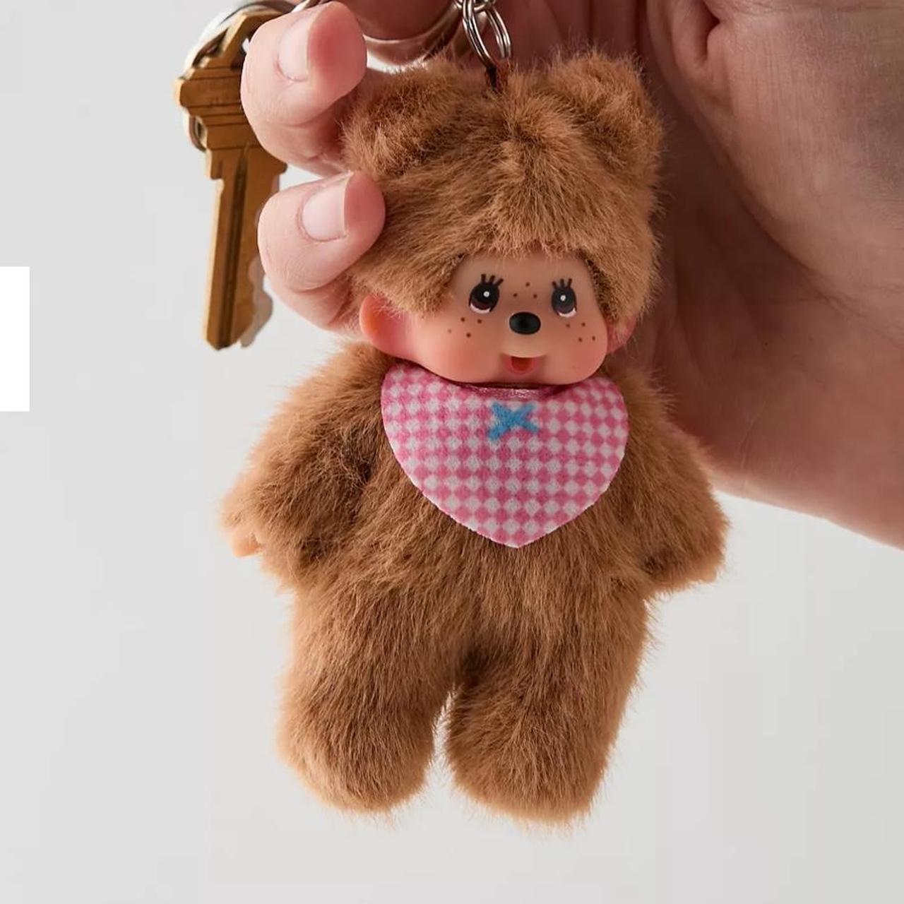 authentic monchichi key chain... | Depop