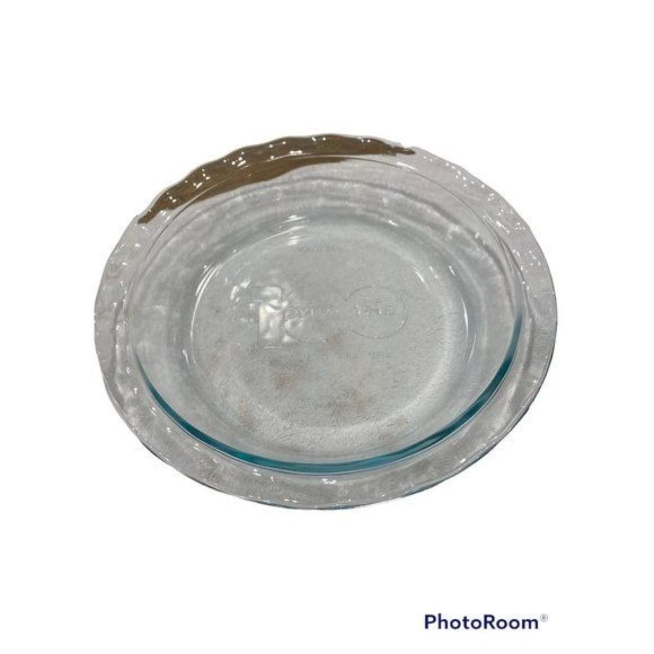 Vintage Pyrex Glass Pie Plate *glass *Clear *no... - Depop