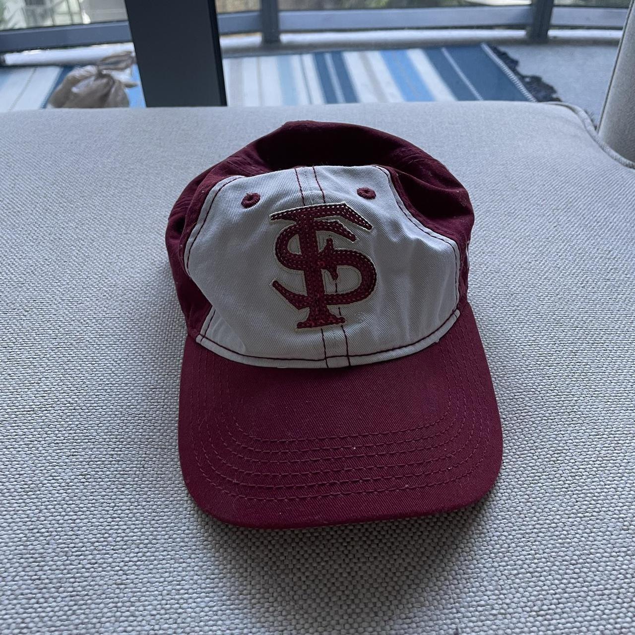 FSU hat with pretty sequin FSU logo ️💛 Kids size... - Depop