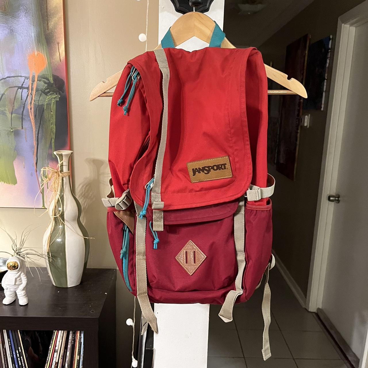 Sick jansport backpack with tons of pockets. Couple... - Depop