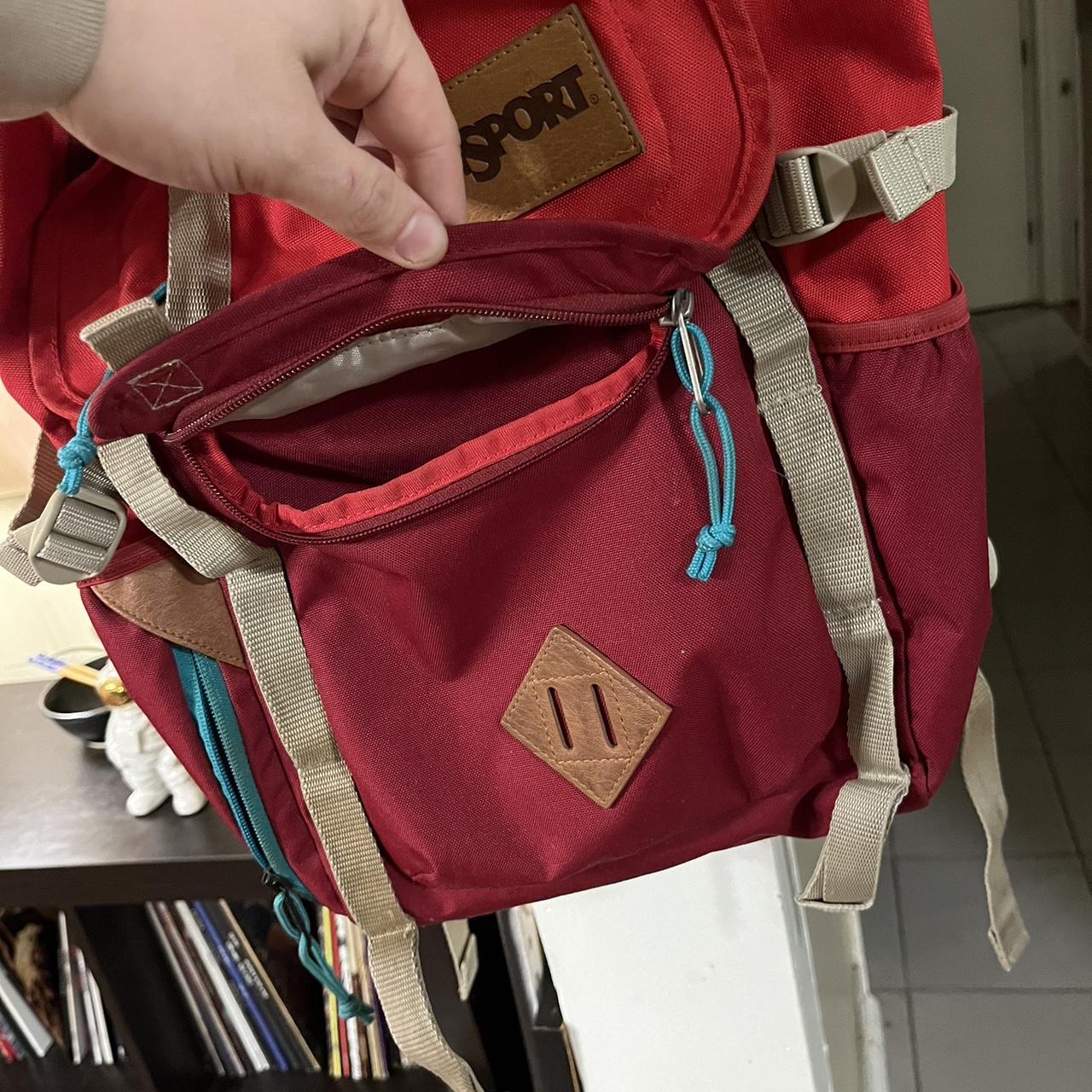 Sick jansport backpack with tons of pockets. Couple... - Depop