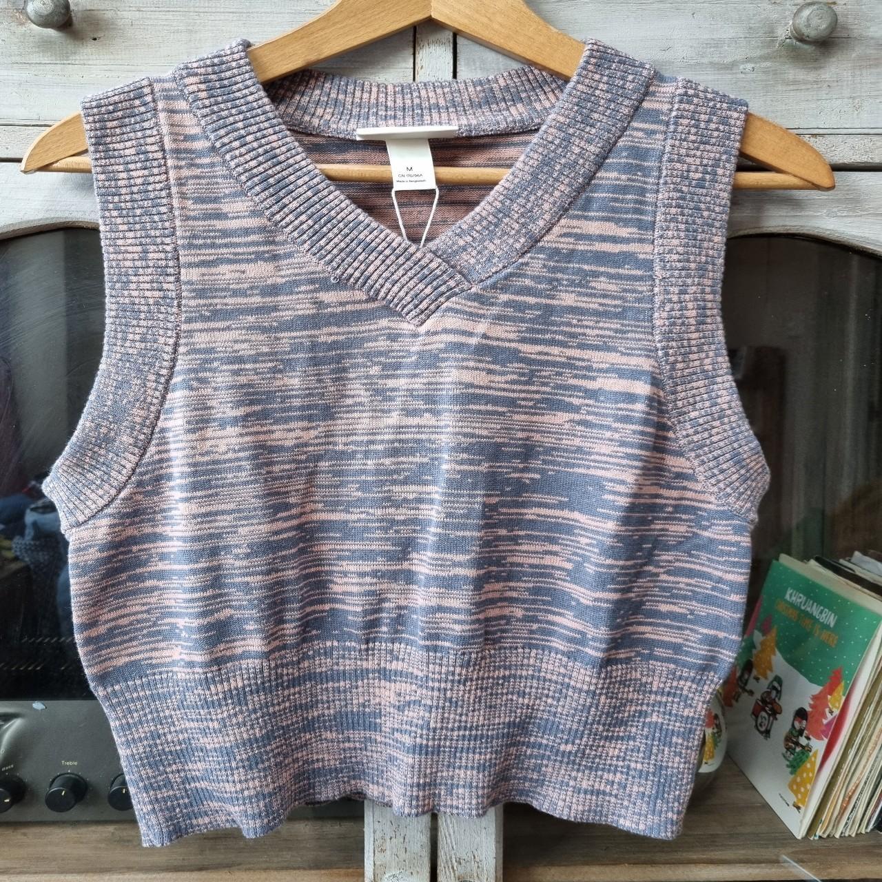 Monki size M knit vest top, perfect for spring with... - Depop