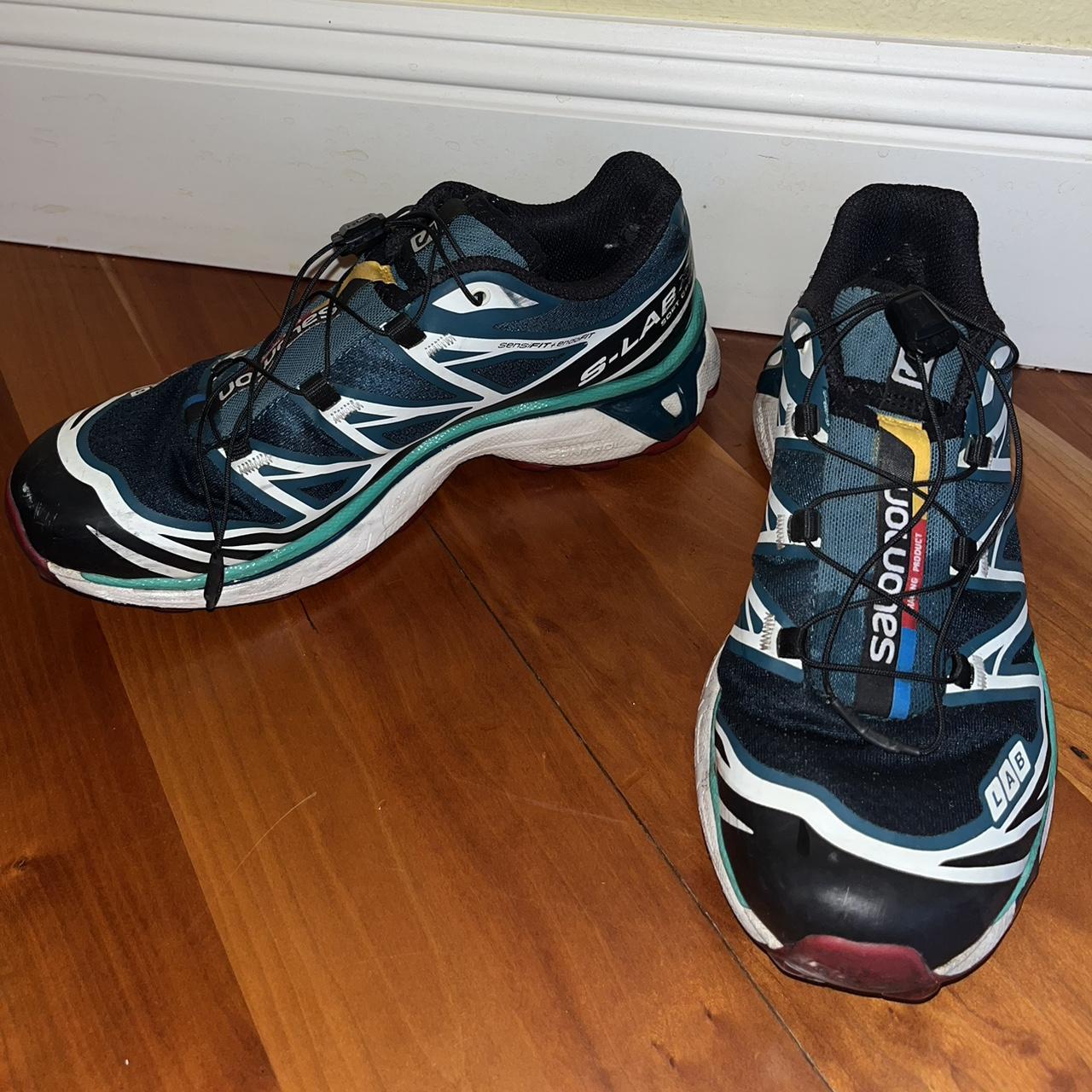 Salomon xt6 men’s 5 women’s 6 colored dark green - Depop