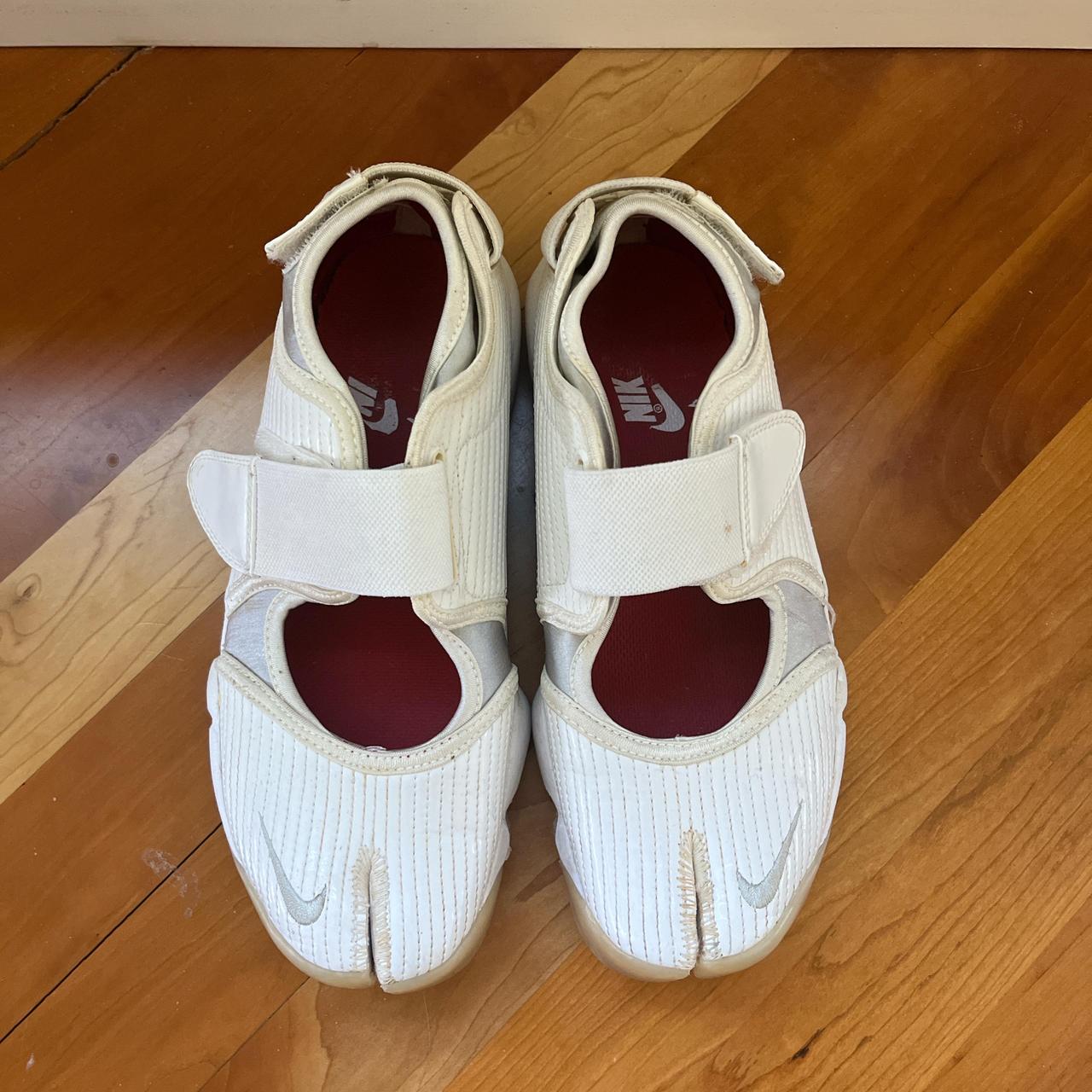 White Nike Air Rift. Size Women’s 8 - Depop