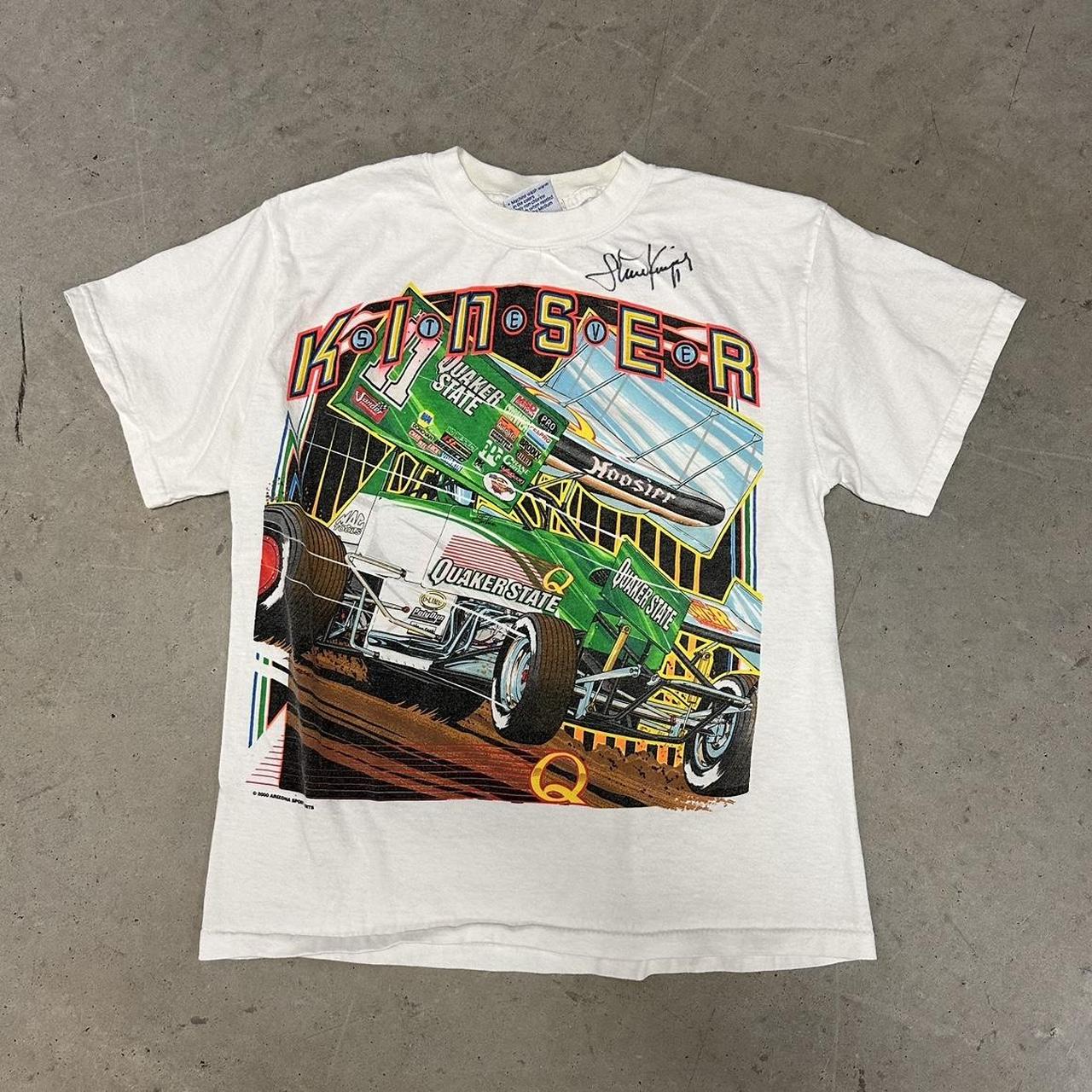 Vintage Steve Kinser Racing T shirt Measures 20 x... - Depop