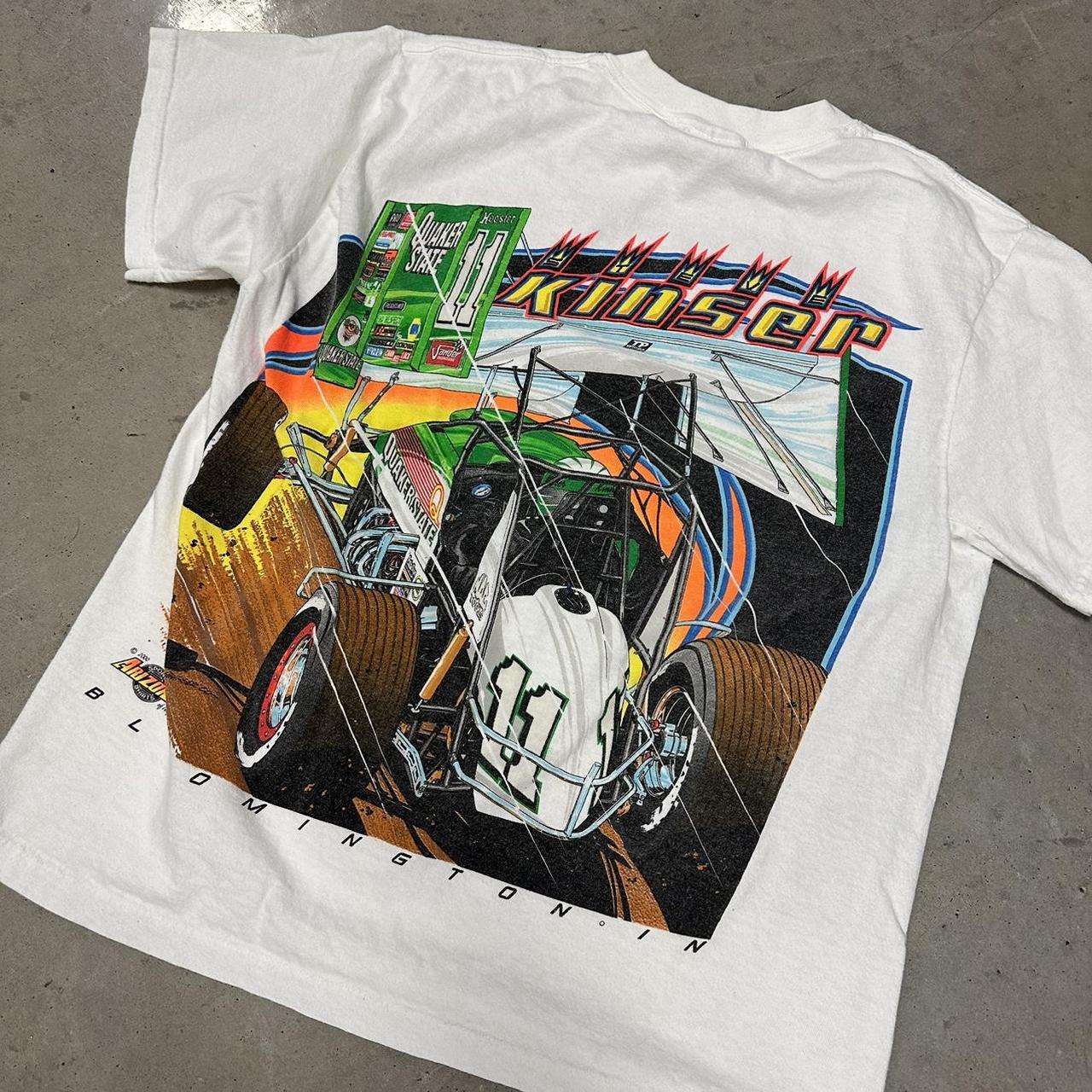 Vintage Steve Kinser Racing T shirt Measures 20 x... - Depop