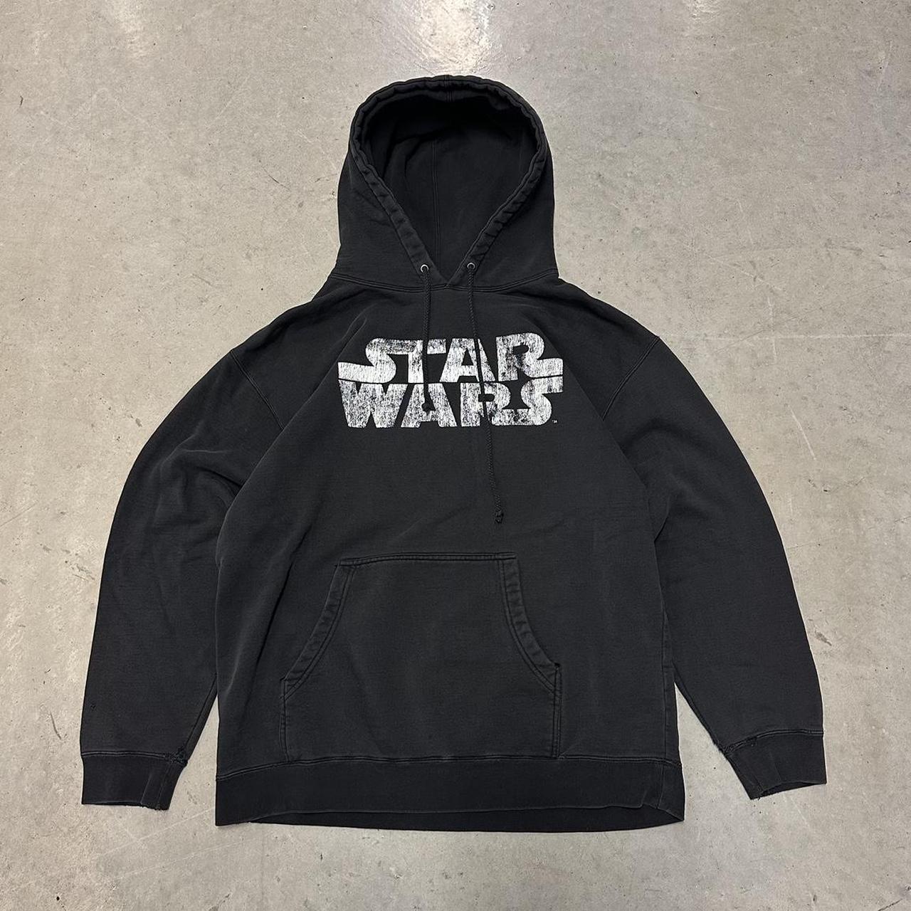 Vintage Faded Star Wars Promo Hoodie Measures 23 x... - Depop