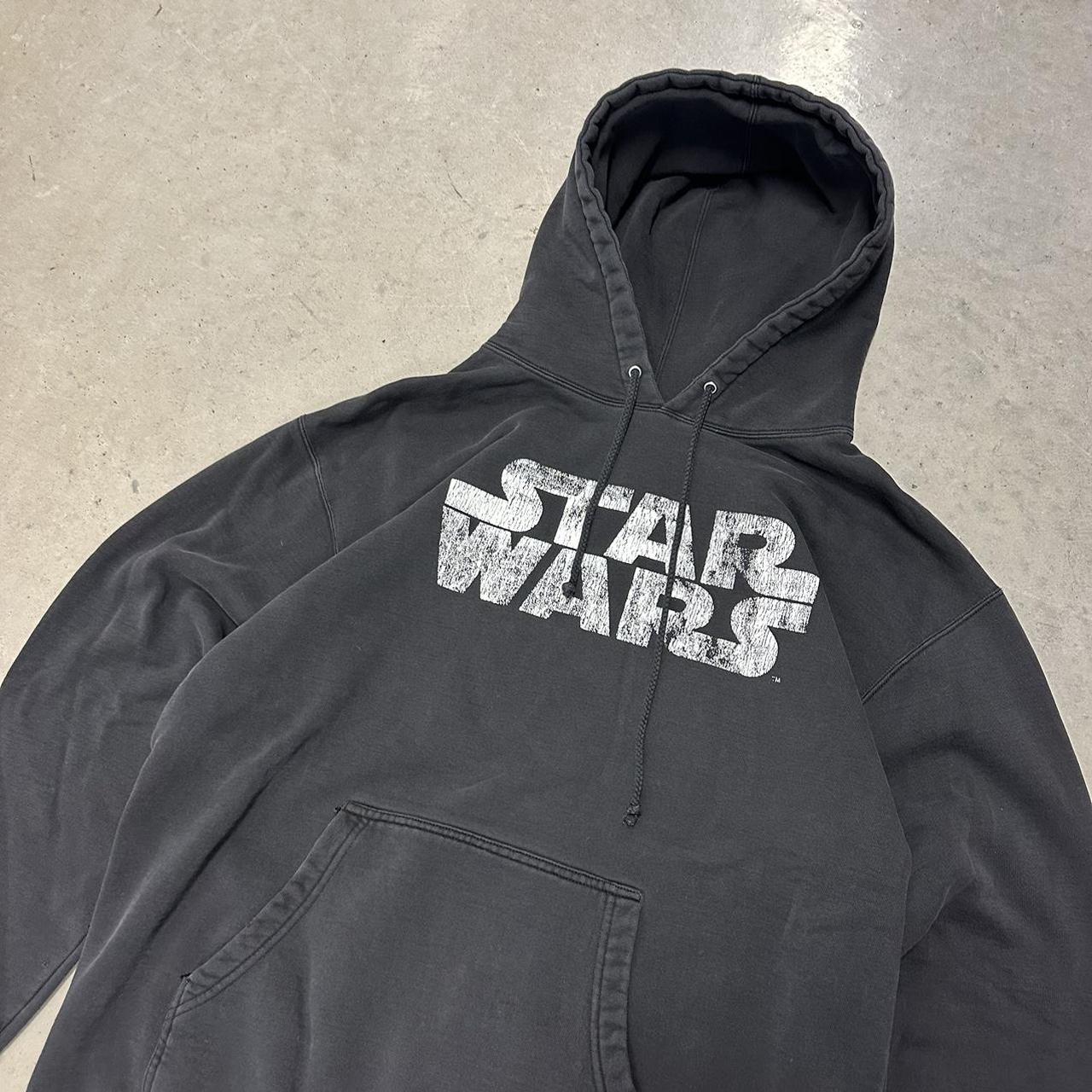 Vintage Faded Star Wars Promo Hoodie Measures 23 x... - Depop