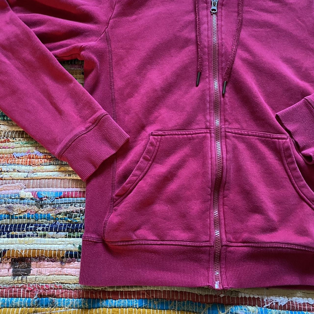 red champion zip-up!! great condition and... - Depop