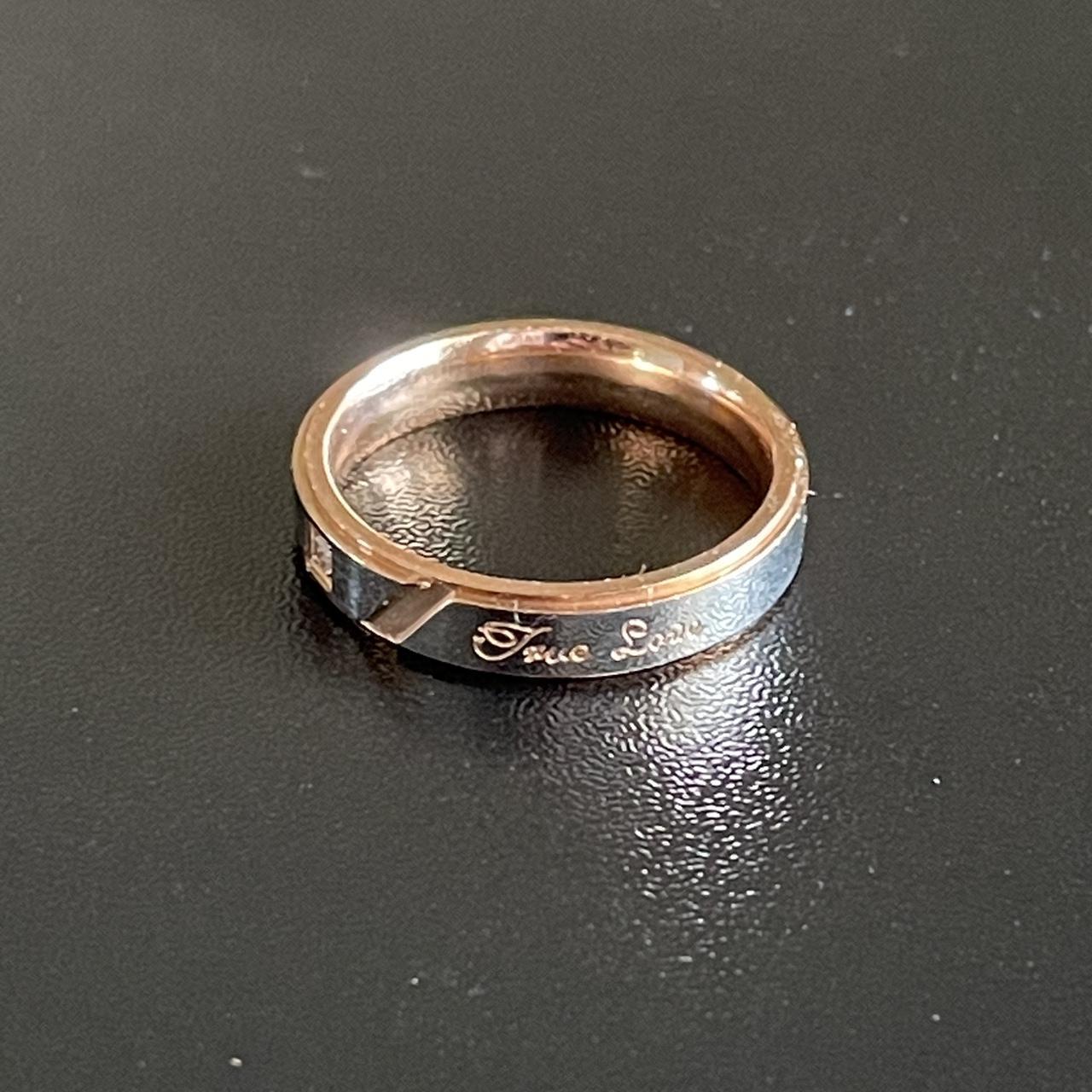 4mm true love ring size 6 Condition: 100% brand new... - Depop