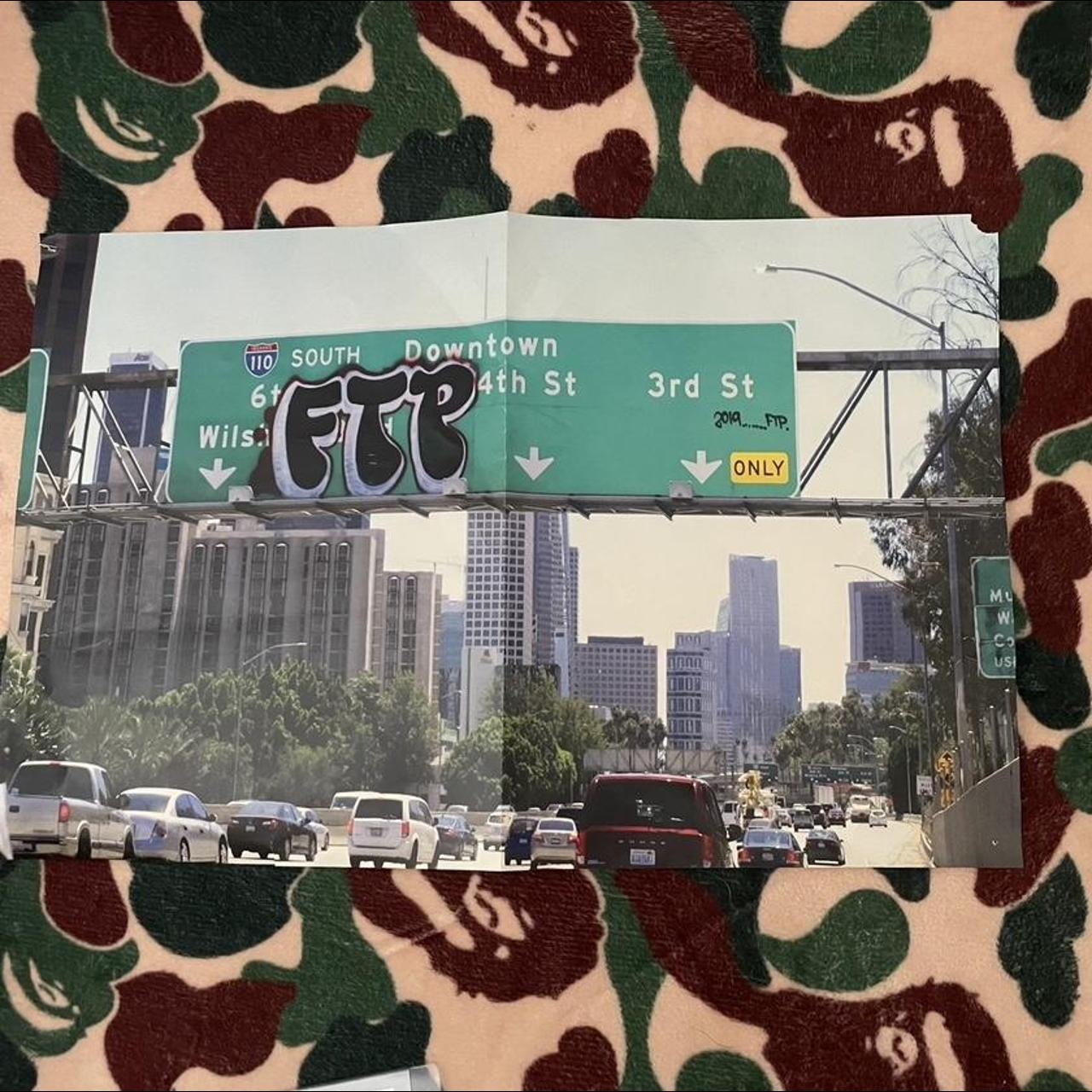 FTP freeway graffiti poster 100% authentic #ftp - Depop