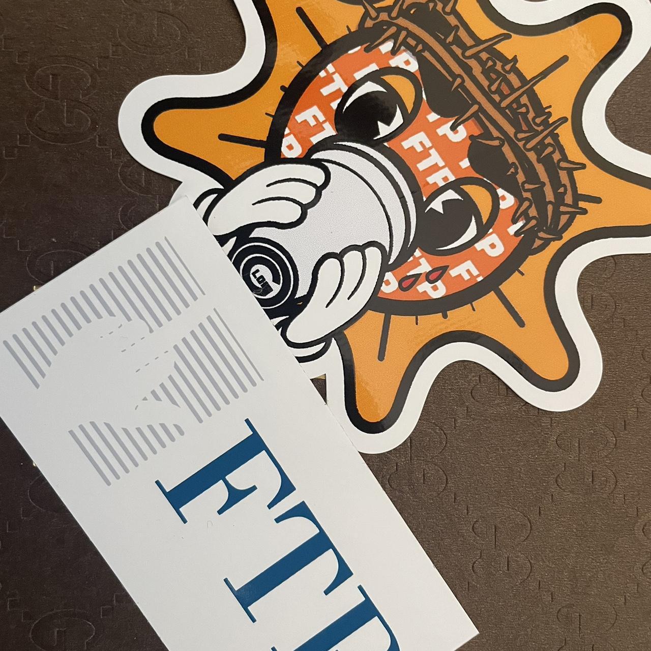 2 FTP stickers - Depop