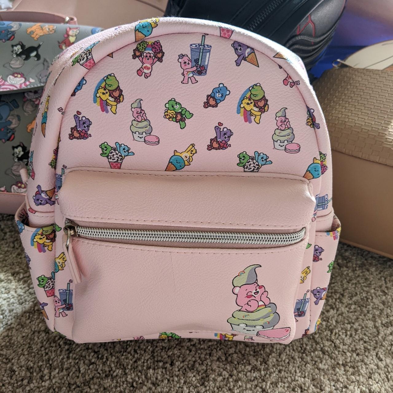 EUC Care Bear sweets mini backpack Cross... - Depop