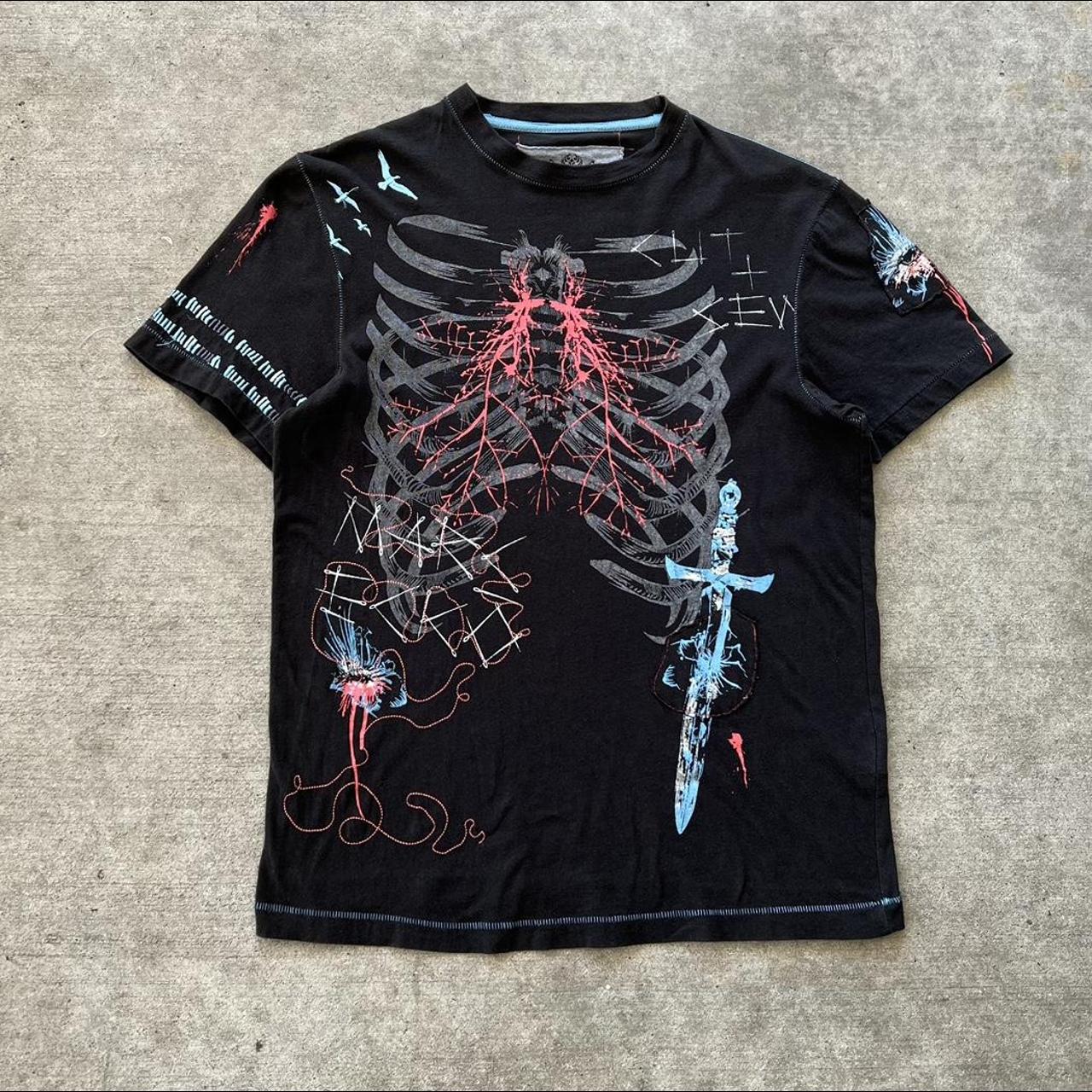 Marc Ecko cut & Sew Semetery Core t shirt 2000s... - Depop