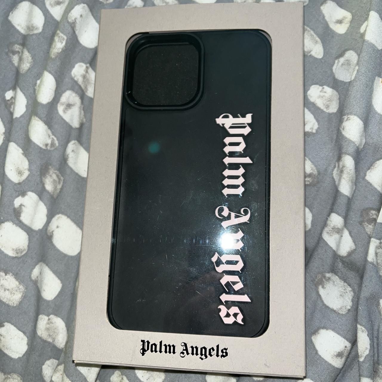 Palm Angels iphone 13 pro case hardly used bought... - Depop