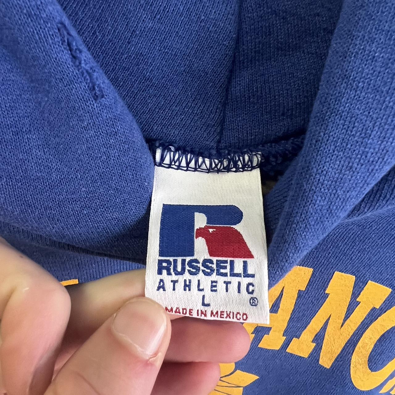 Vintage 90s/Y2K Russell Athletic Wingfoot Track... - Depop