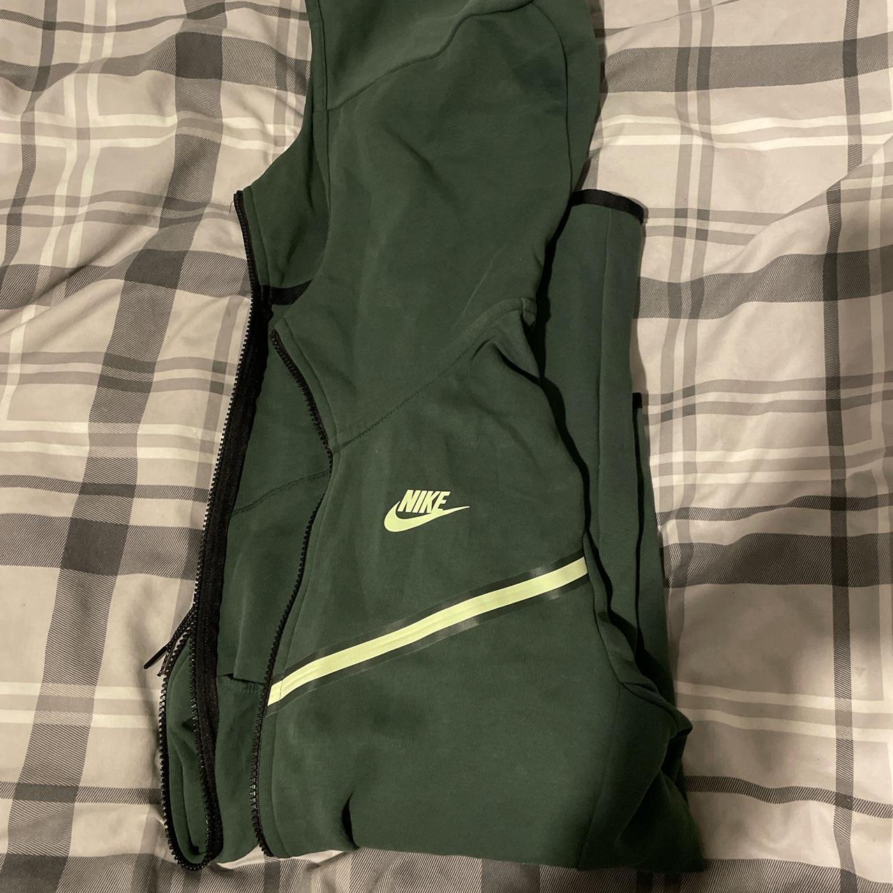 Nike tech fleece full track set, hoodie and bottoms,... - Depop