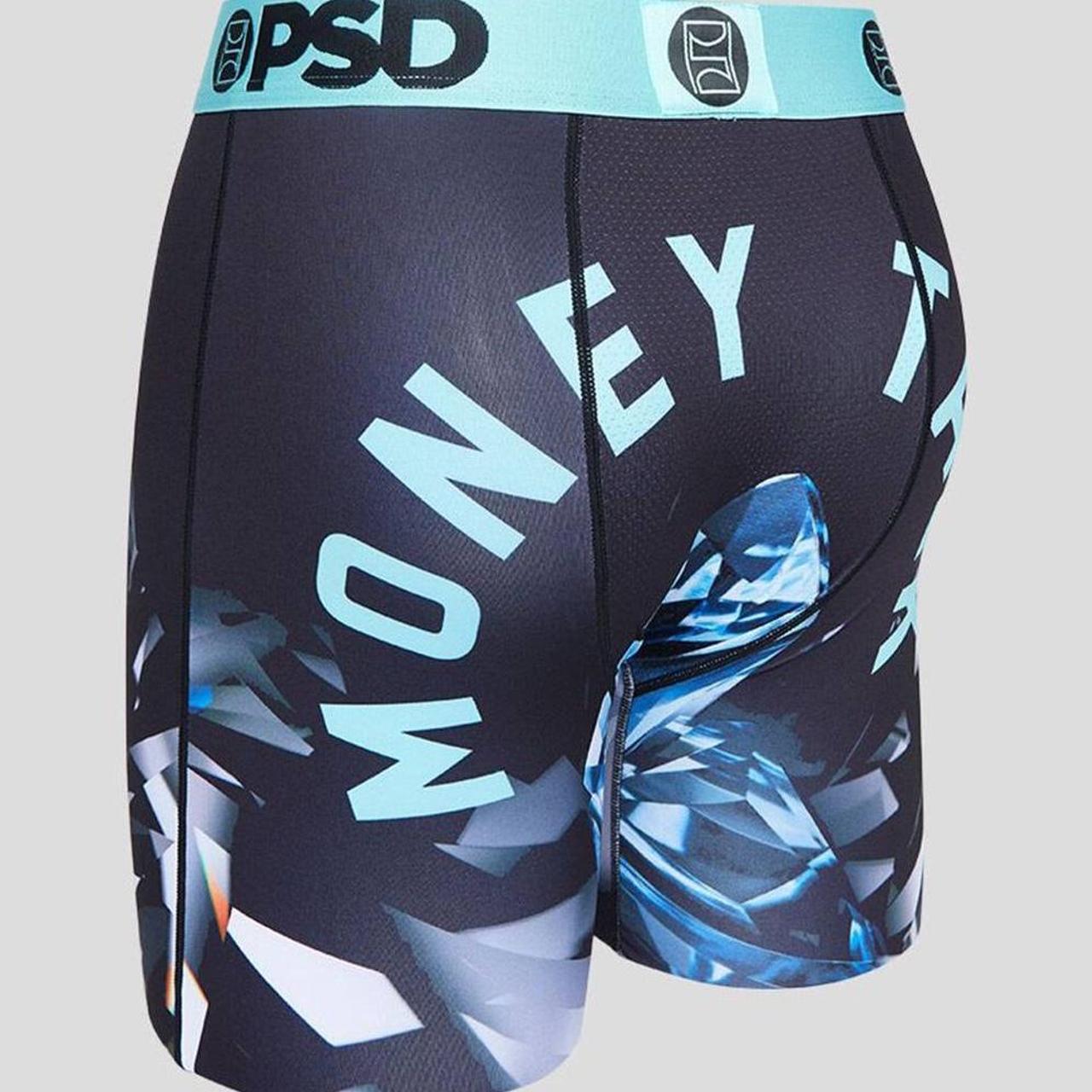 PSD Underwear Men's Black and Blue Boxers-and-briefs | Depop