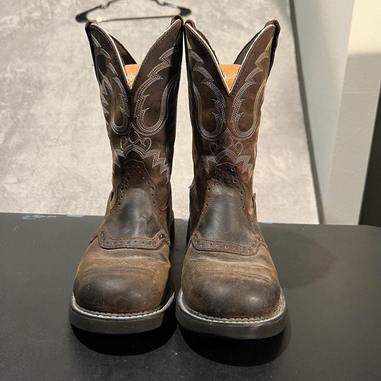 Justin Gypsy Inji Boots Size: 11 B Womens Color:... - Depop