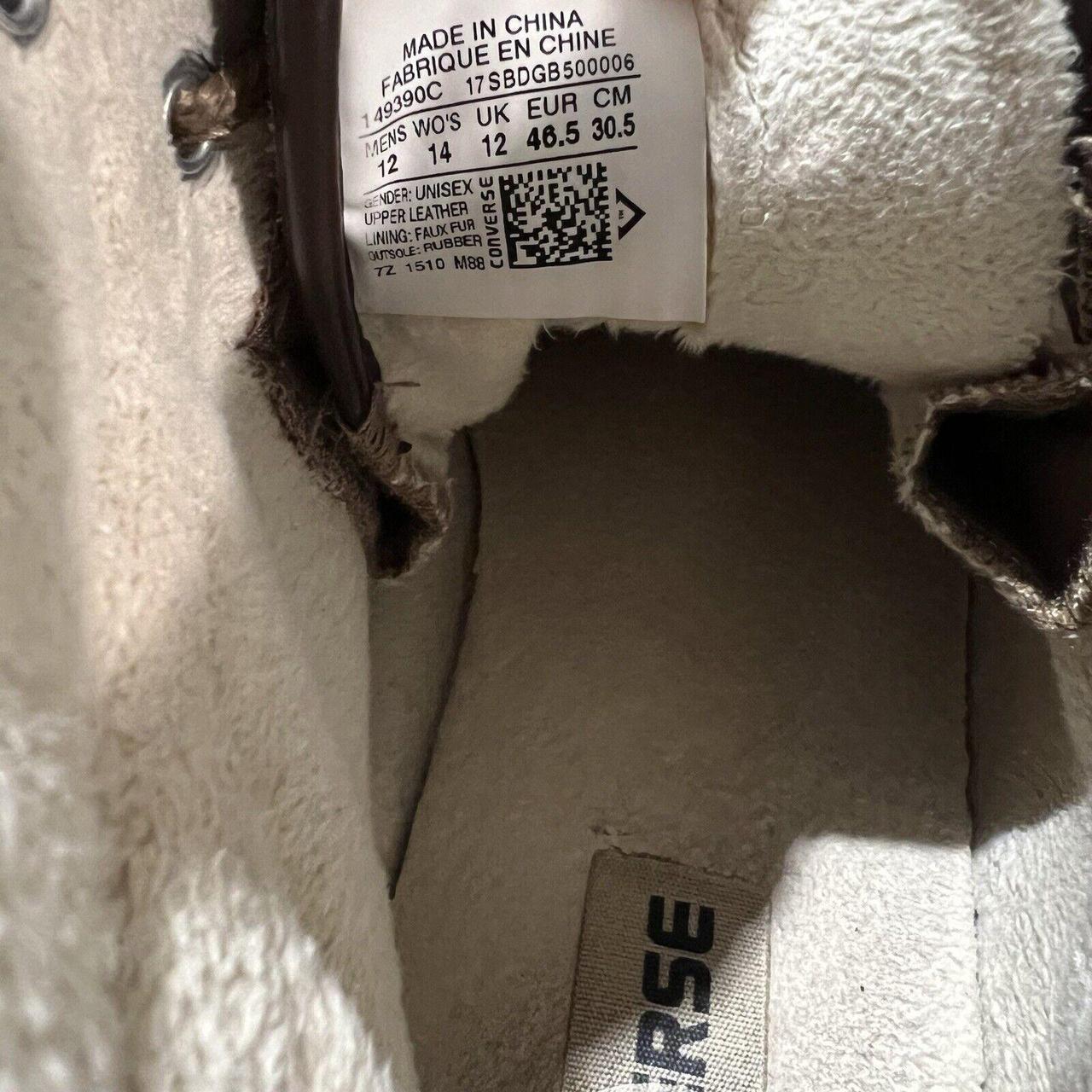 Converse Chuck Taylor All Star Hi Leather Size: 12... | Depop