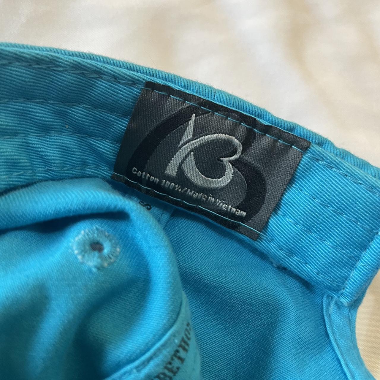 Women's Blue and Black Hat | Depop