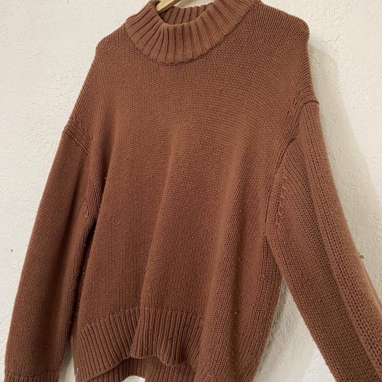 Brown Assembly Knit - Depop