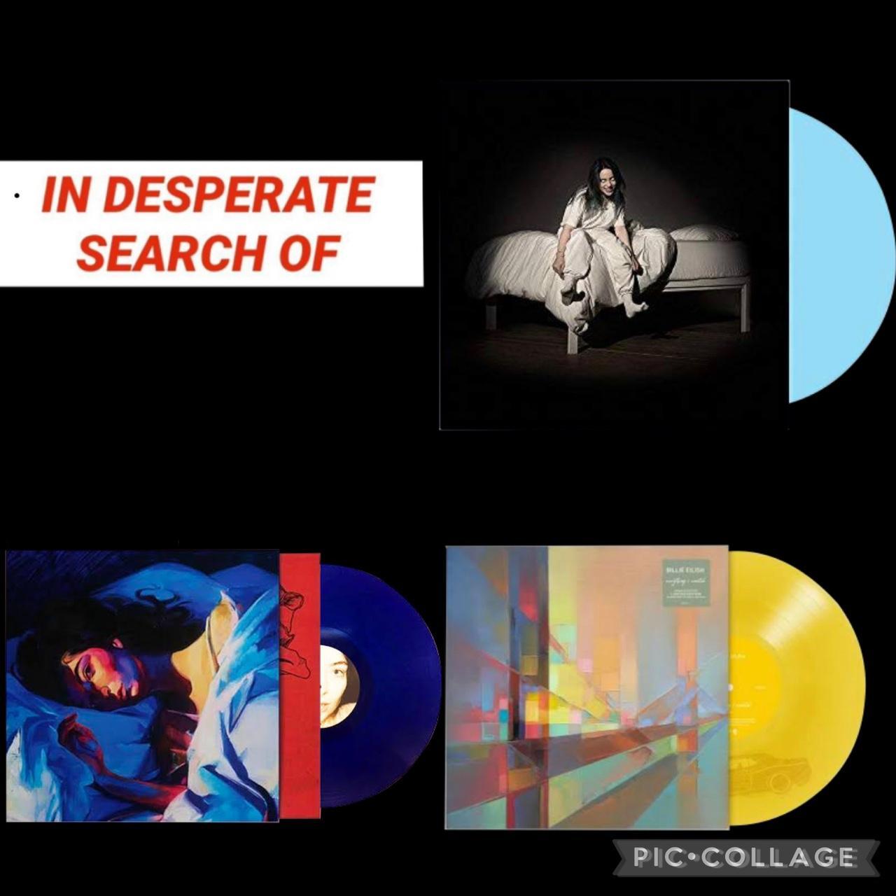 In Search of these 3 products: Billie Eilish - When... - Depop