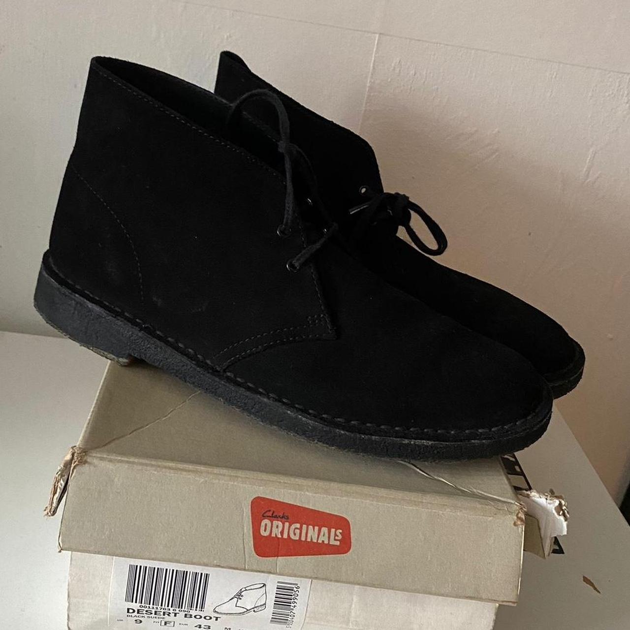 Dessert Clarks Originals Black Condition 8/10 UK9 - Depop