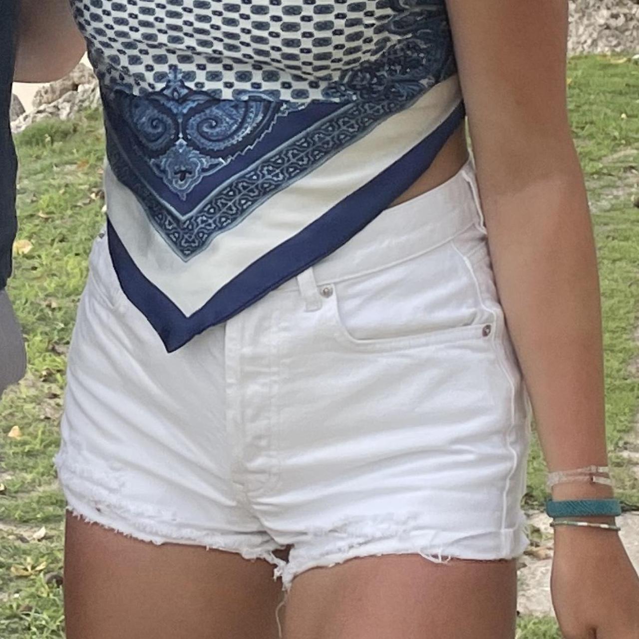 ASOS Design Women's White Shorts | Depop