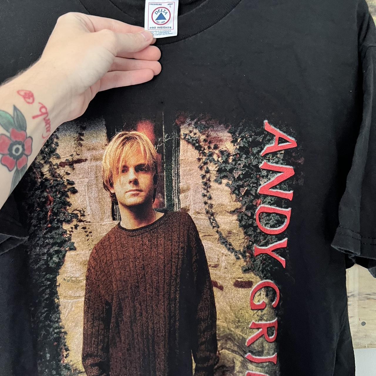 Vintage 1990s Andy Griggs country music band tour t... - Depop