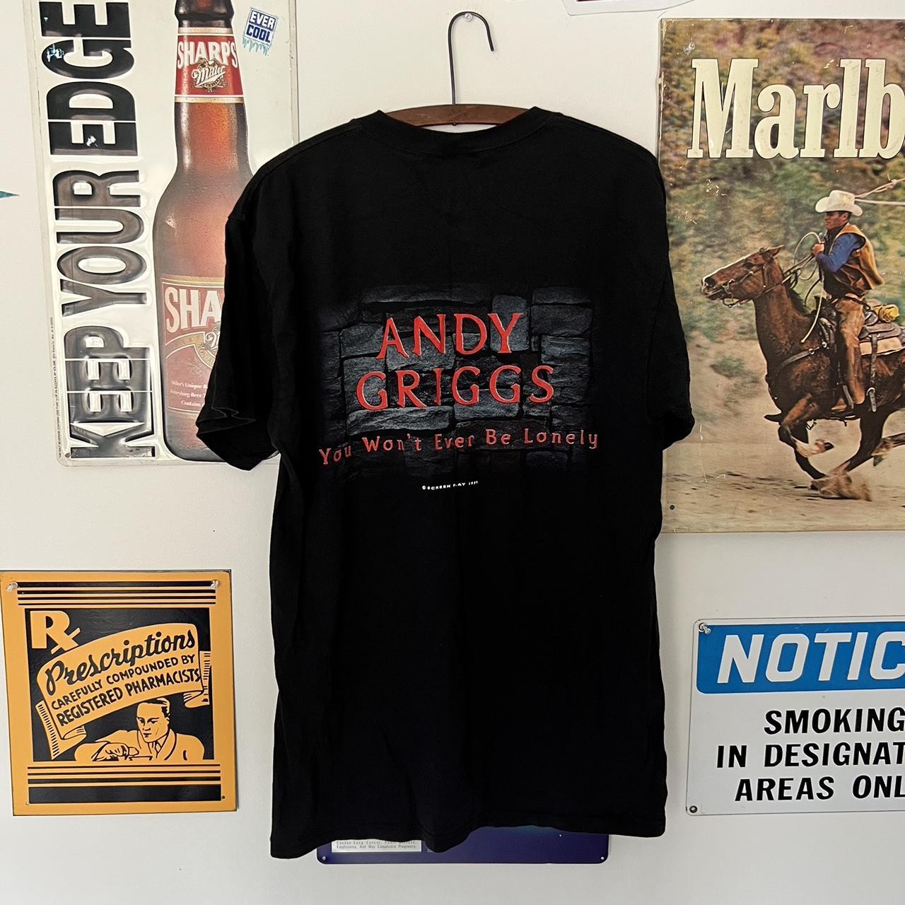 Vintage 1990s Andy Griggs country music band tour t... - Depop
