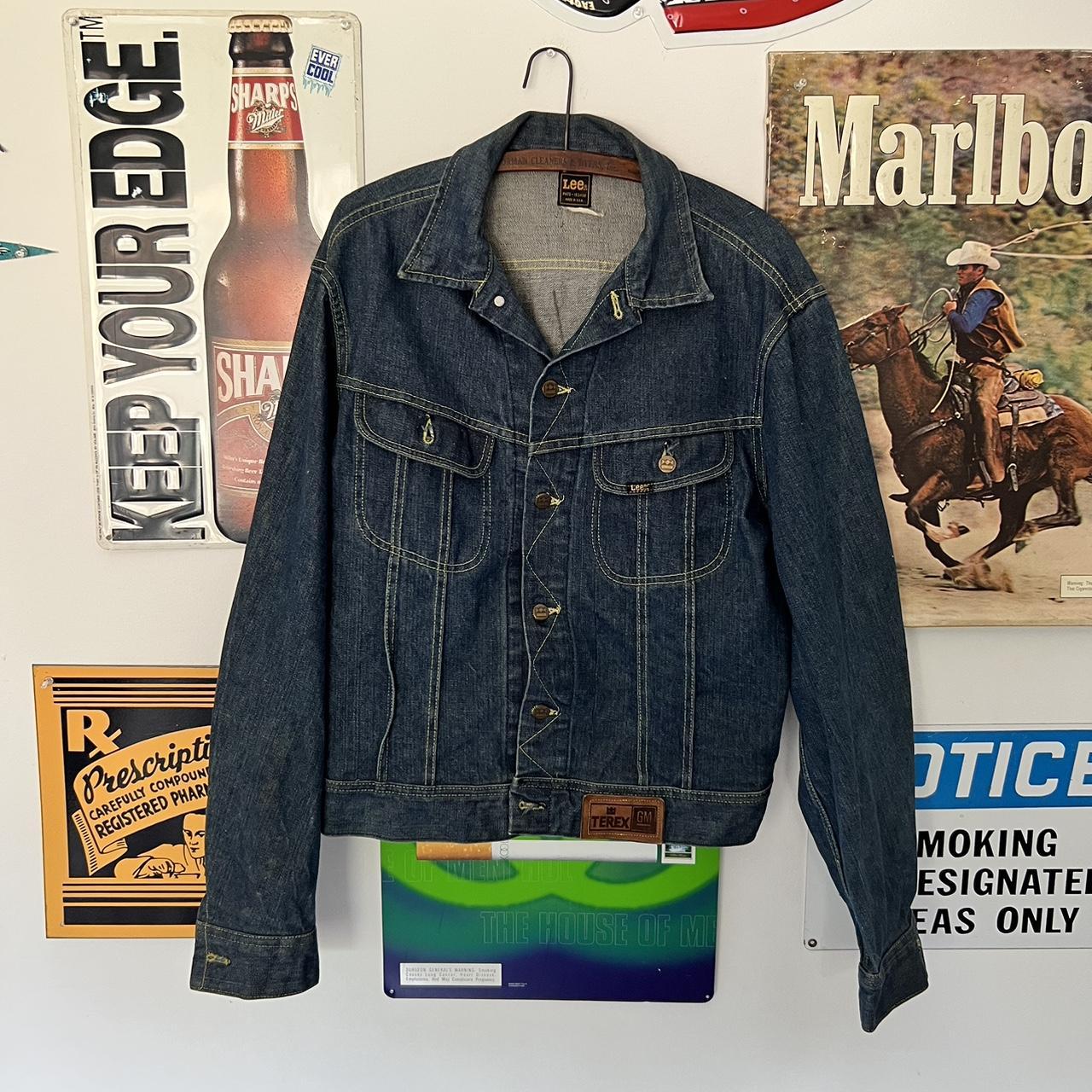Lee Men's Blue Jacket | Depop