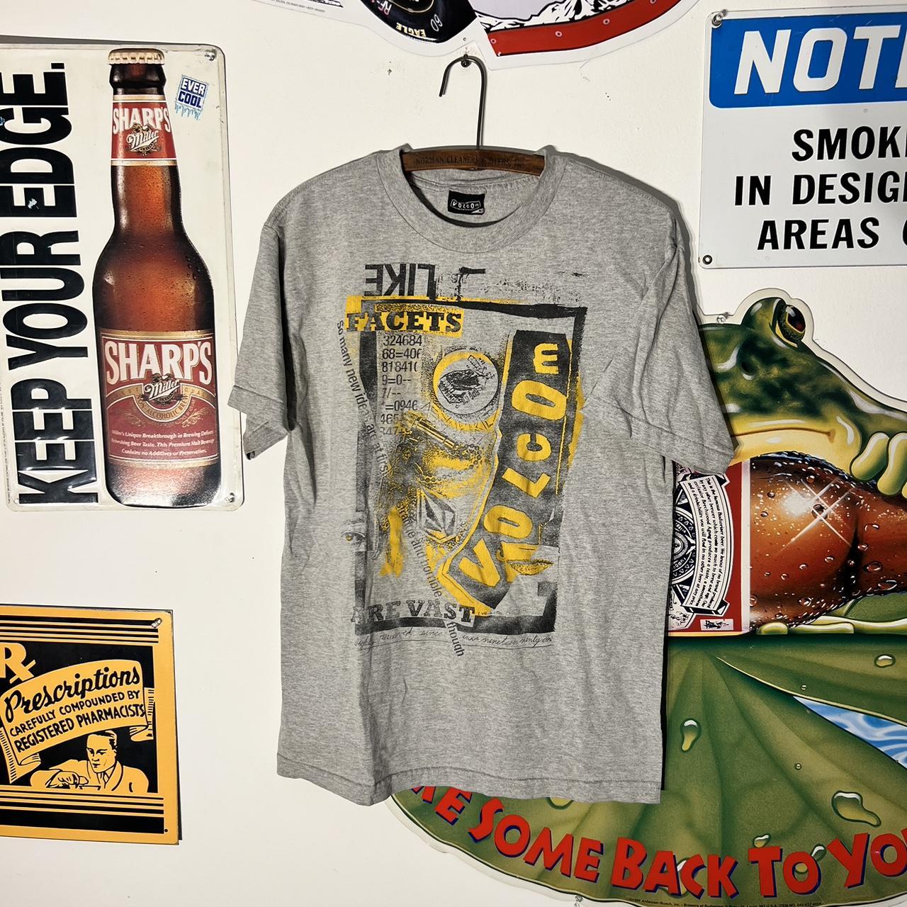 Vintage y2k essential grunge punk goth volcom skater... - Depop