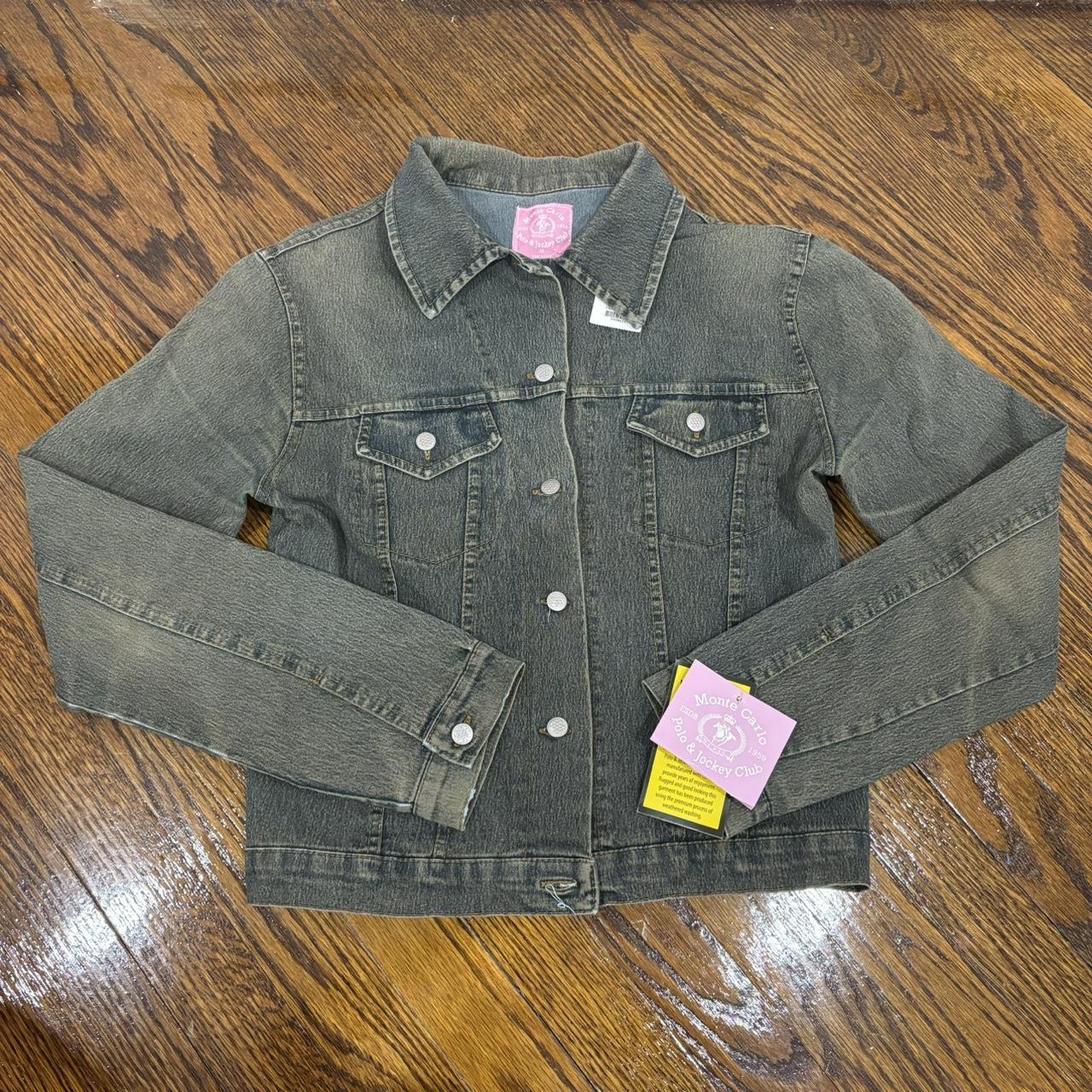 Vintage Monte Carlo Jean Jacket y2k 2000s style... - Depop