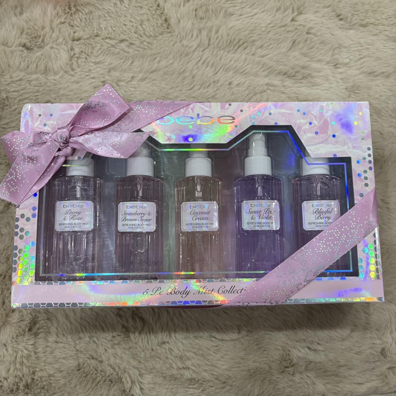 BEBE 5 pc Body Mist Collection Gift Set. Refreshing... - Depop