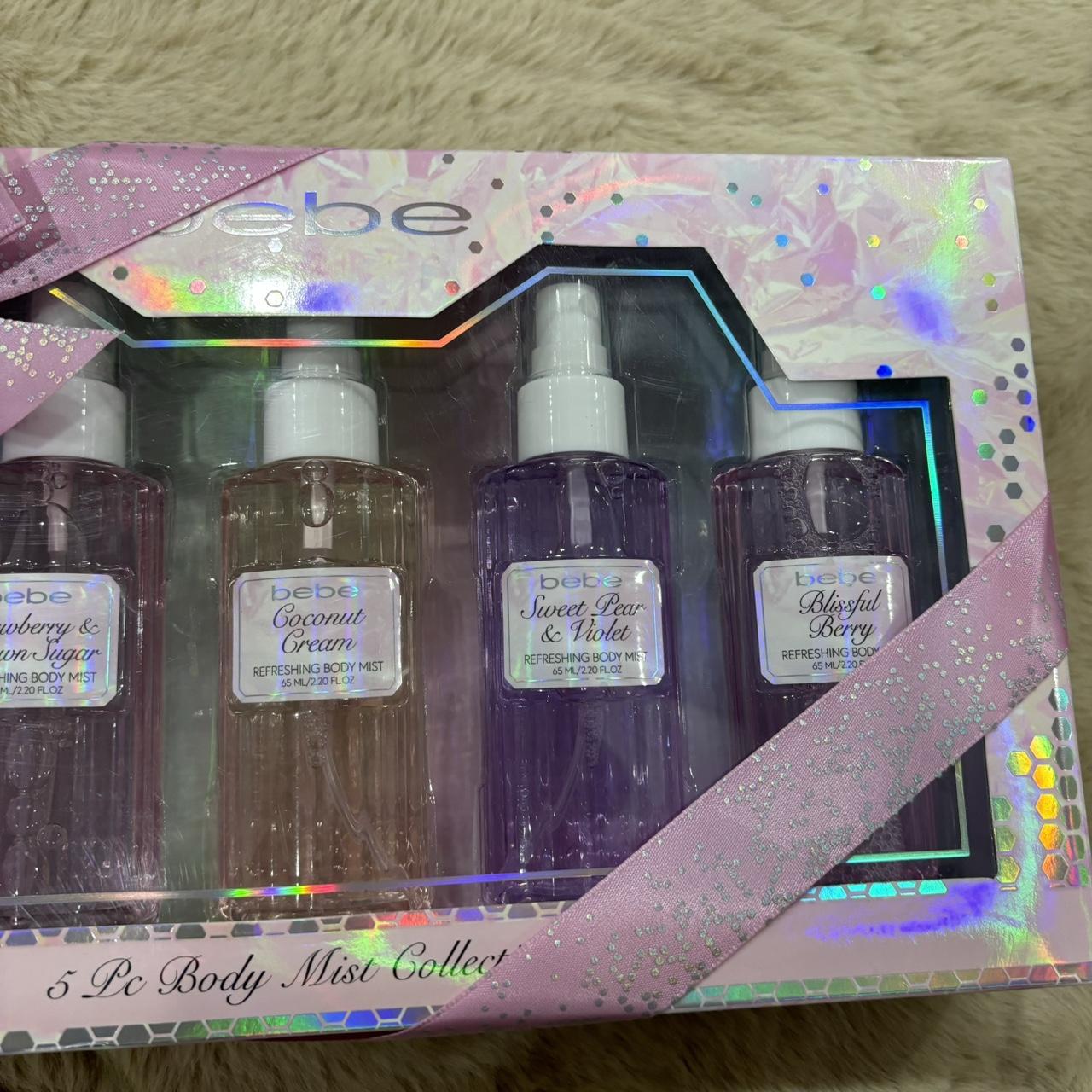 BEBE 5 pc Body Mist Collection Gift Set. Refreshing... - Depop
