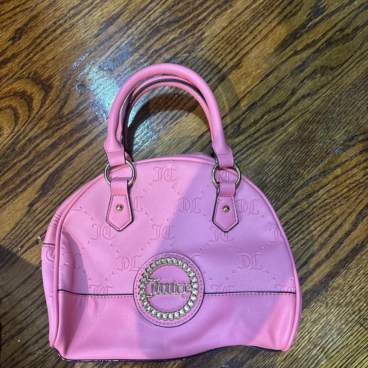 Juicy couture bubblegum pink bowler bag y2k... - Depop
