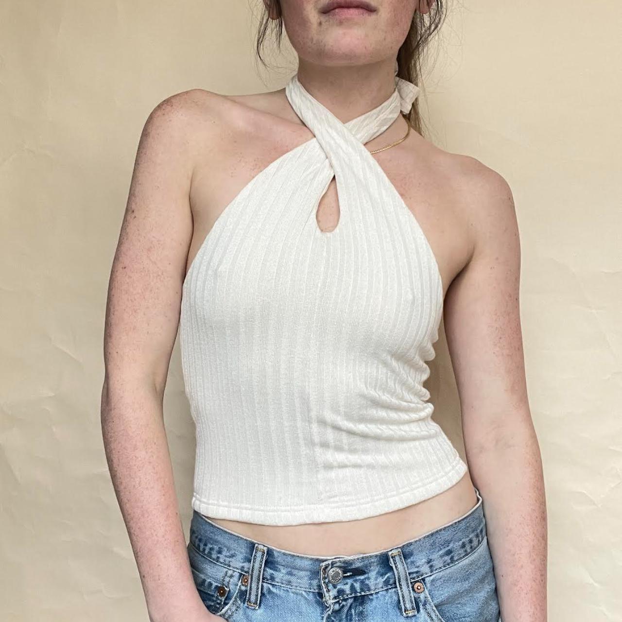 TWIST & TIE TOP AMAZING CONDITION! ABSOLUTELY NO... - Depop