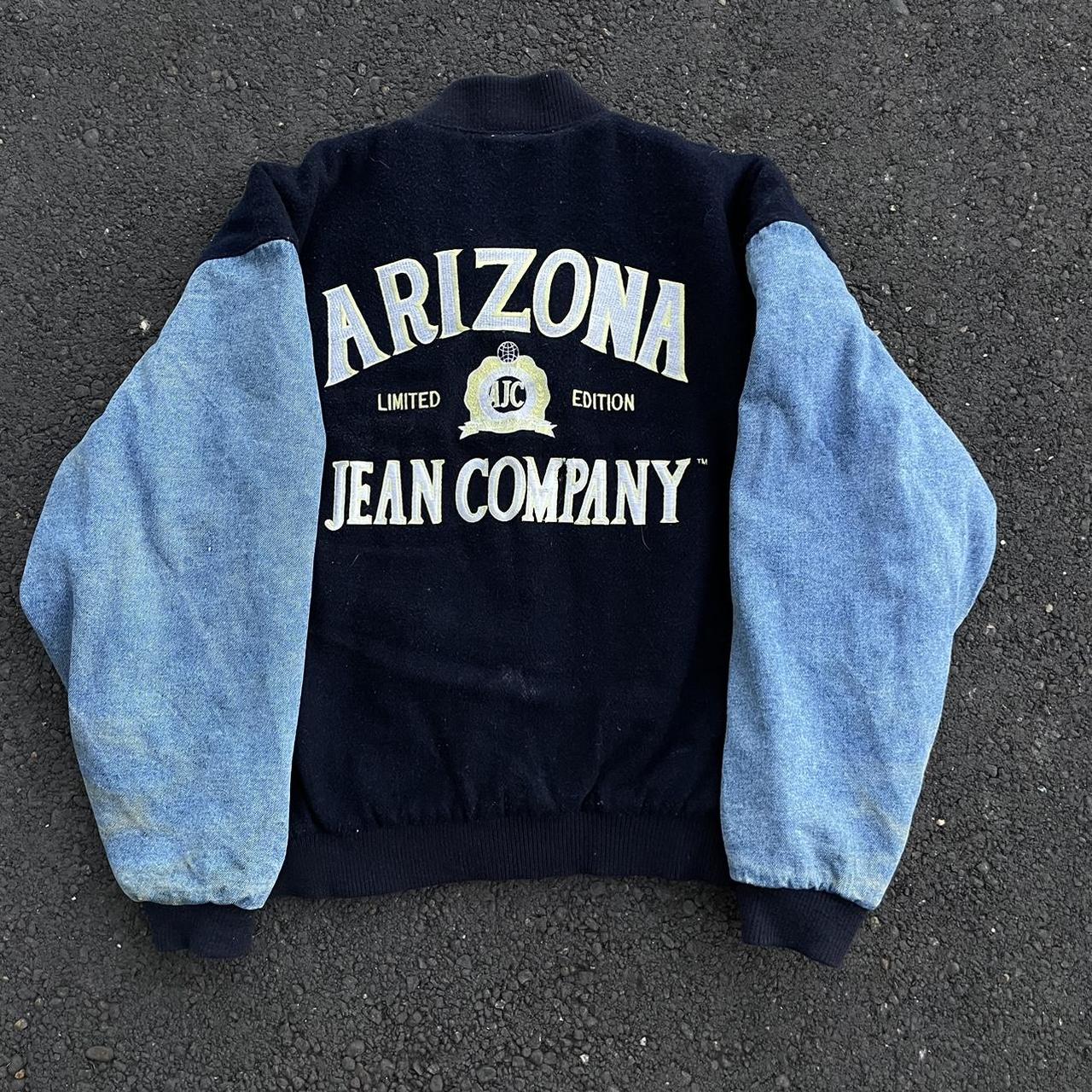 Vintage 90s denim Arizona jean company jacket Size... - Depop