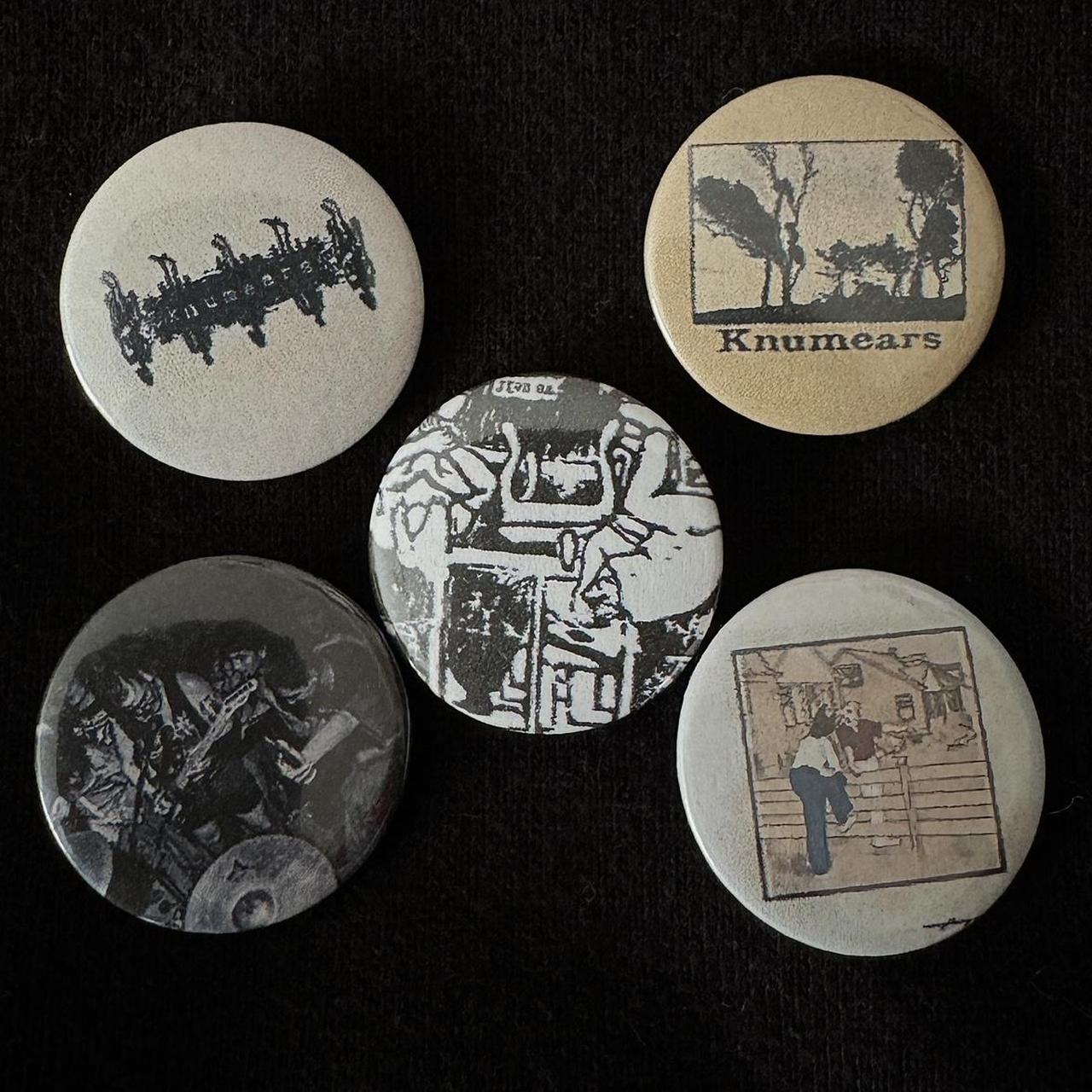 vs self knumears 5 pin pack screamo skramz merch one... - Depop