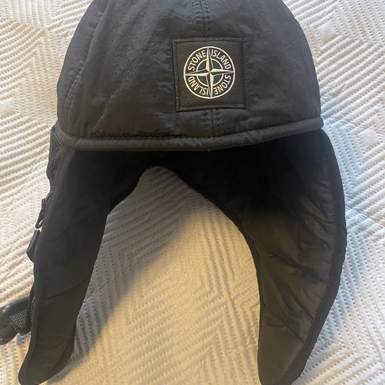 Stone Island Trapper hat Size medium Brand new... - Depop