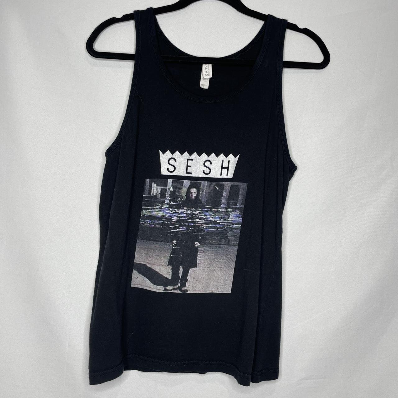 Sesh Bones TeamSesh custom tank top Size small Cute... - Depop