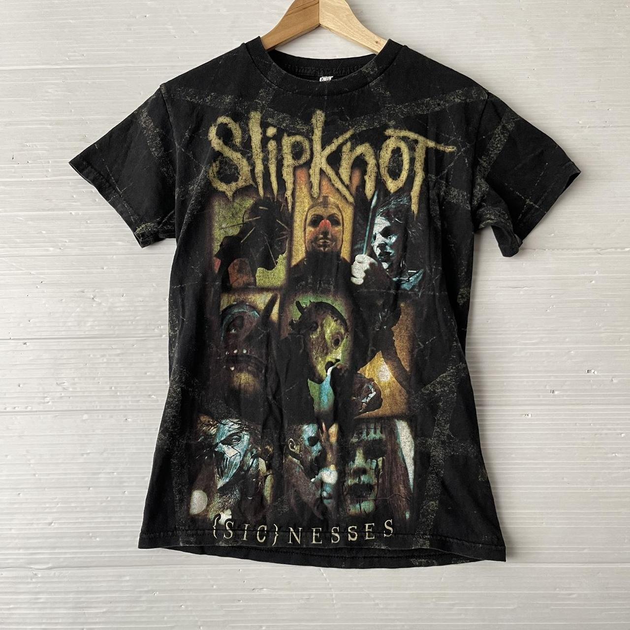 Men’s Slipknot Band Tee T-shirt All over print... - Depop