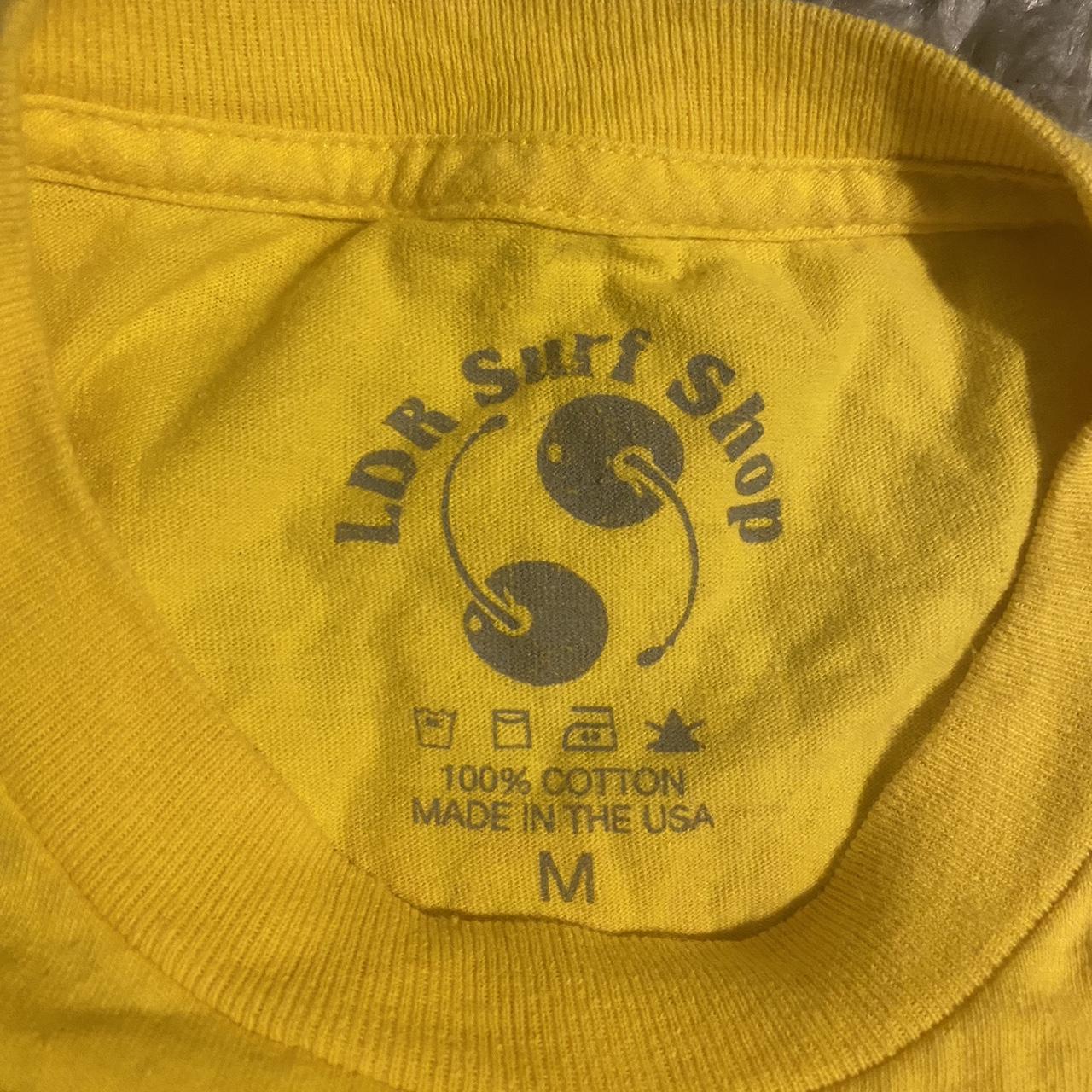 Lana Del Rey yellow surf shop t shirt rare... - Depop