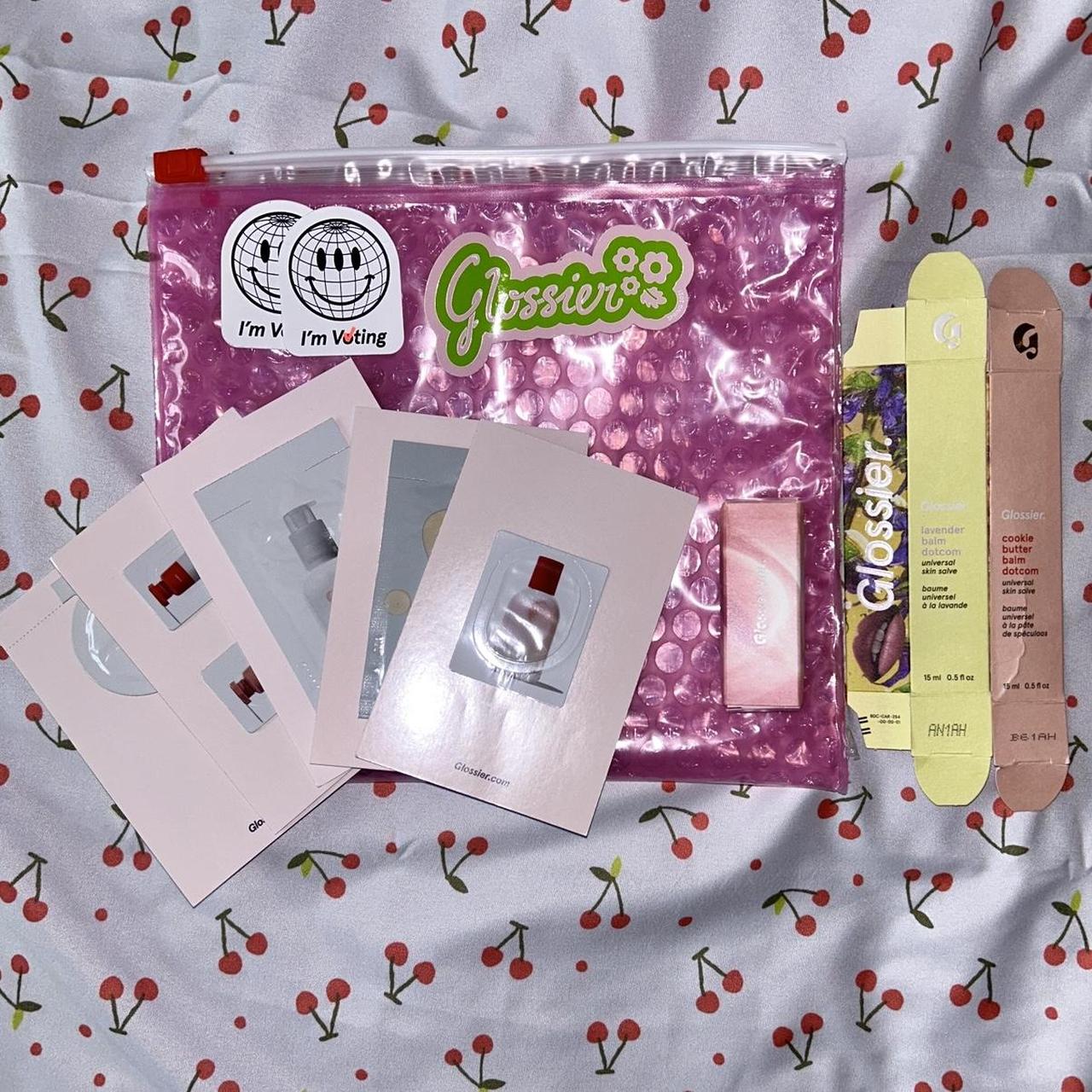 Glossier Sampler Bundle Includes: - Medium Pink... - Depop